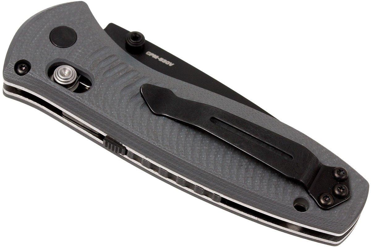 Benchmade 585-2 Mini-Barrage PE G10, black | Advantageously shopping at ...