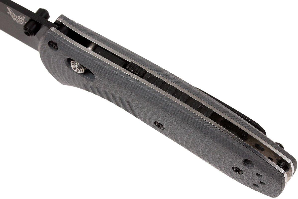 Benchmade 585-2 Mini-Barrage PE G10, black | Advantageously shopping at ...