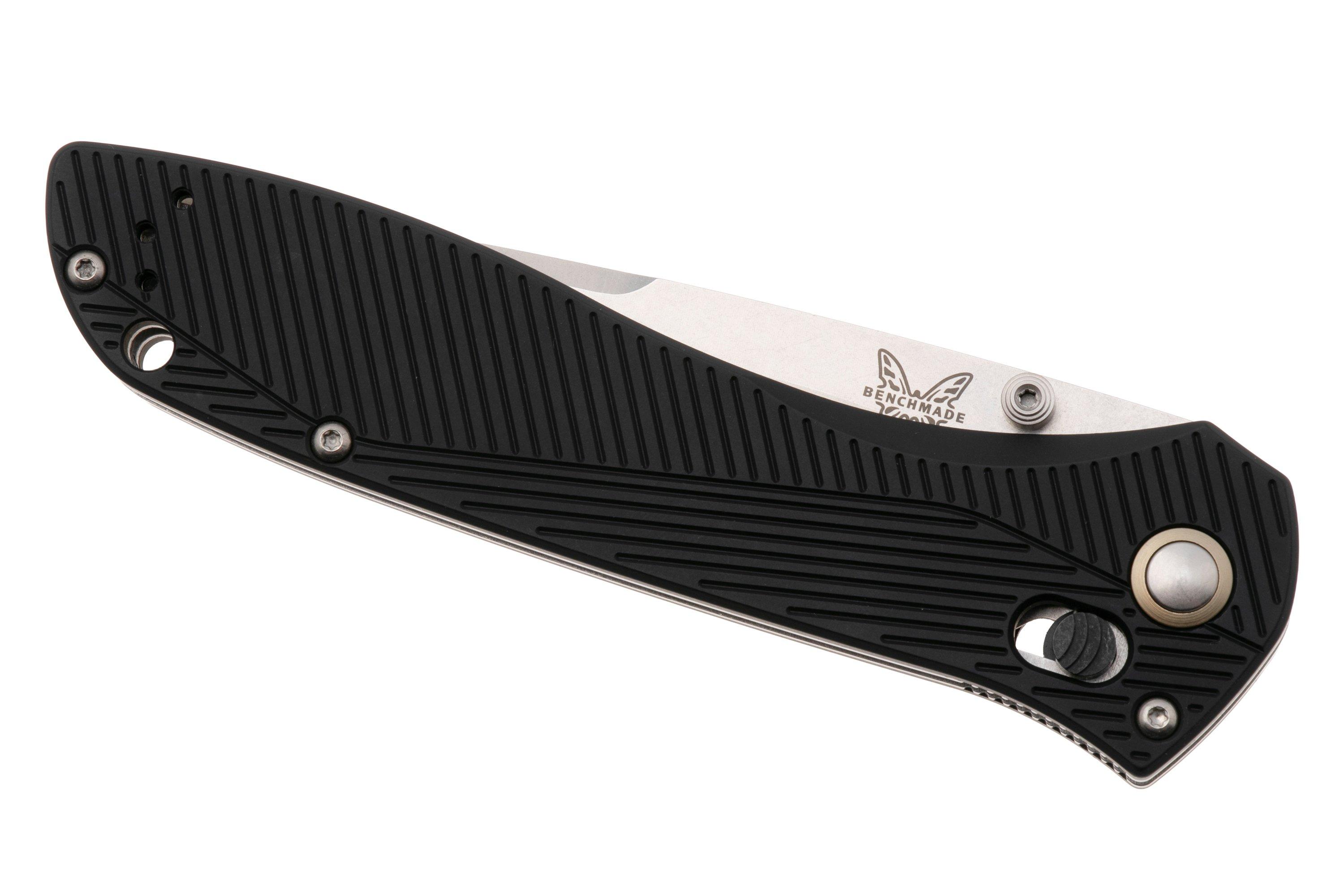 Benchmade 710-25 Stonewashed Böhler M30, Black Aluminum, pocket knife ...