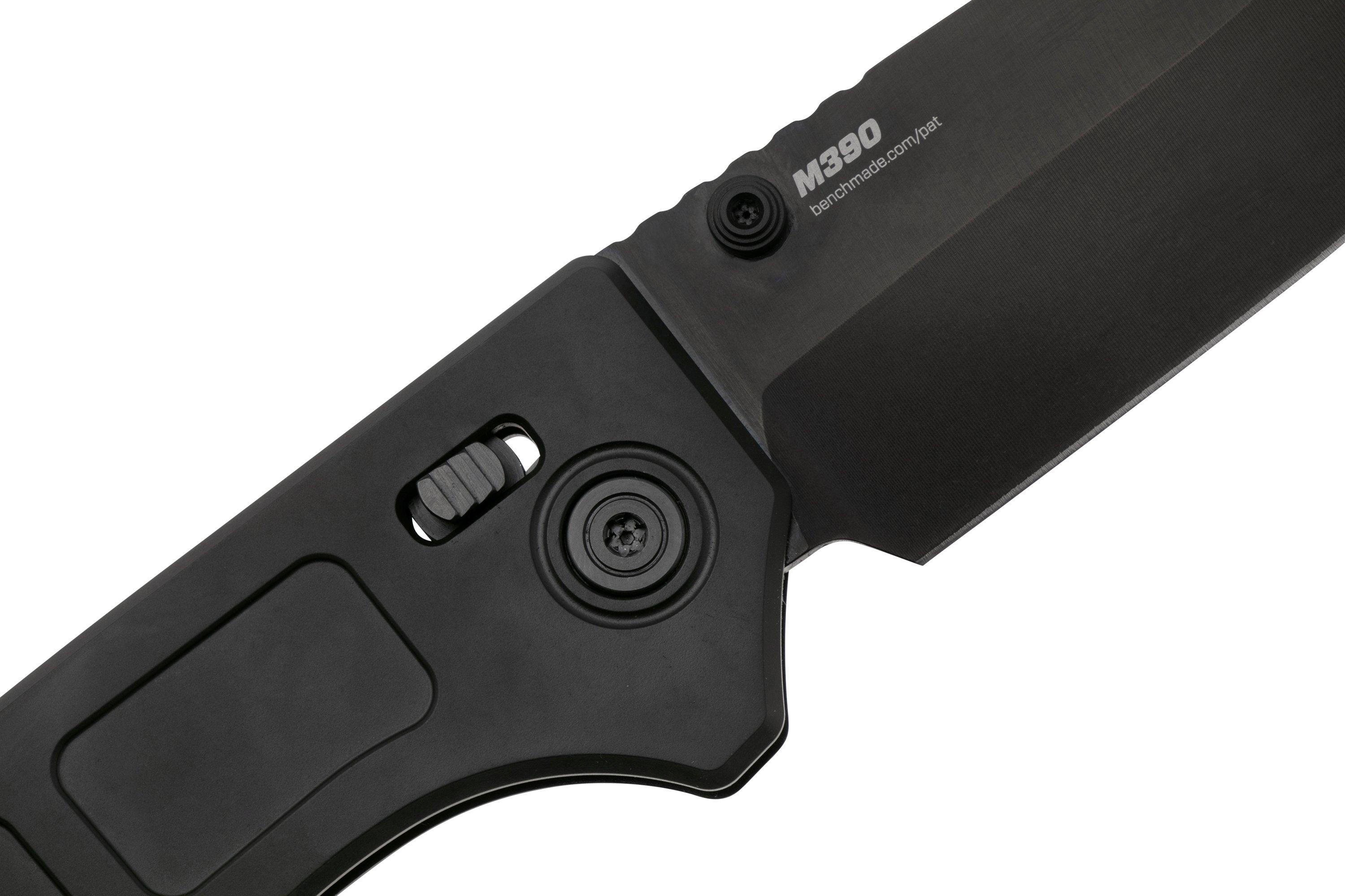 Benchmade Narrows 748BK-01, Black DLC M390, Black Titanium, pocket ...