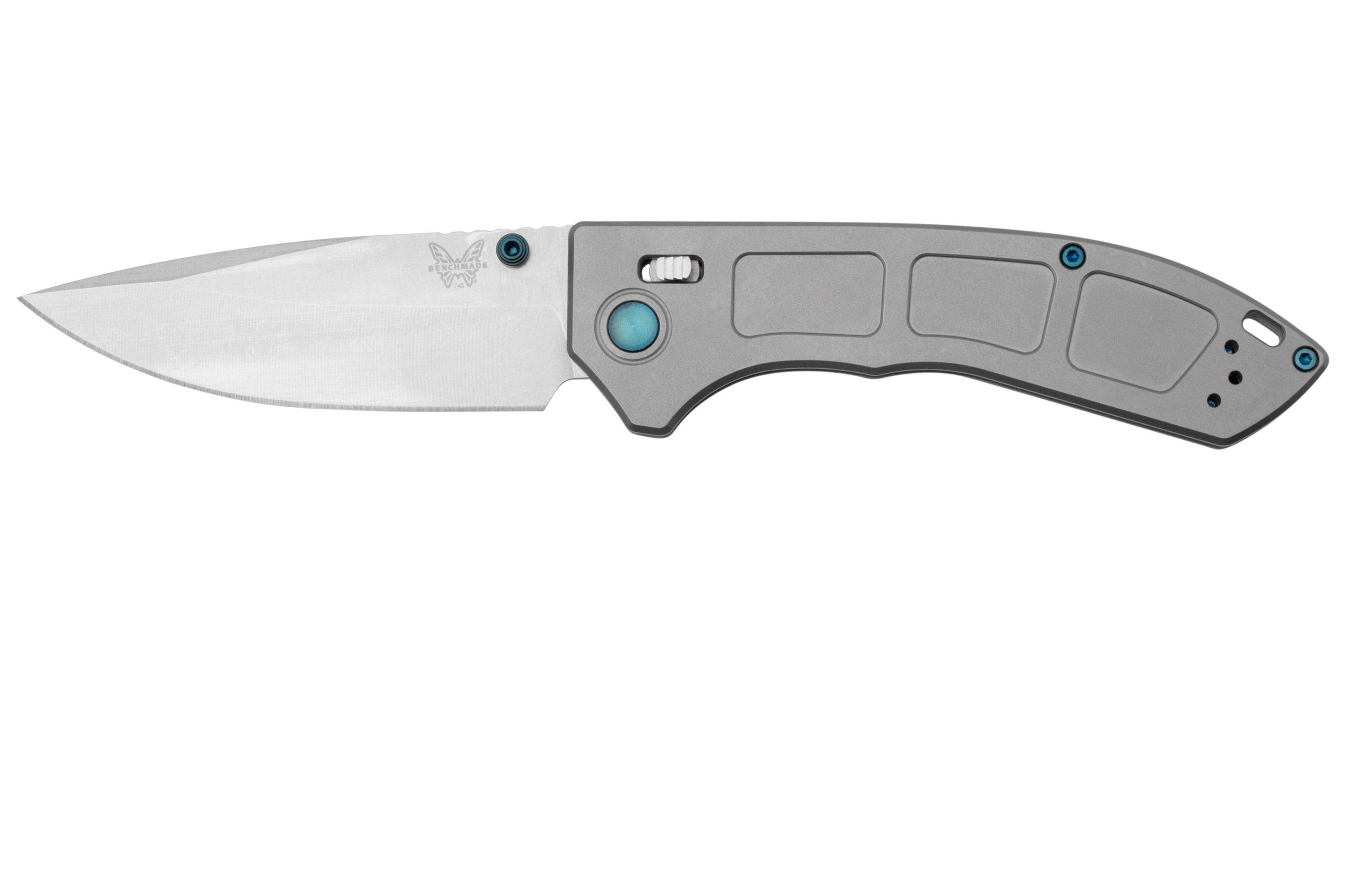 Benchmade Narrows 748 Titanium, Stonewashed M390, pocket knife ...