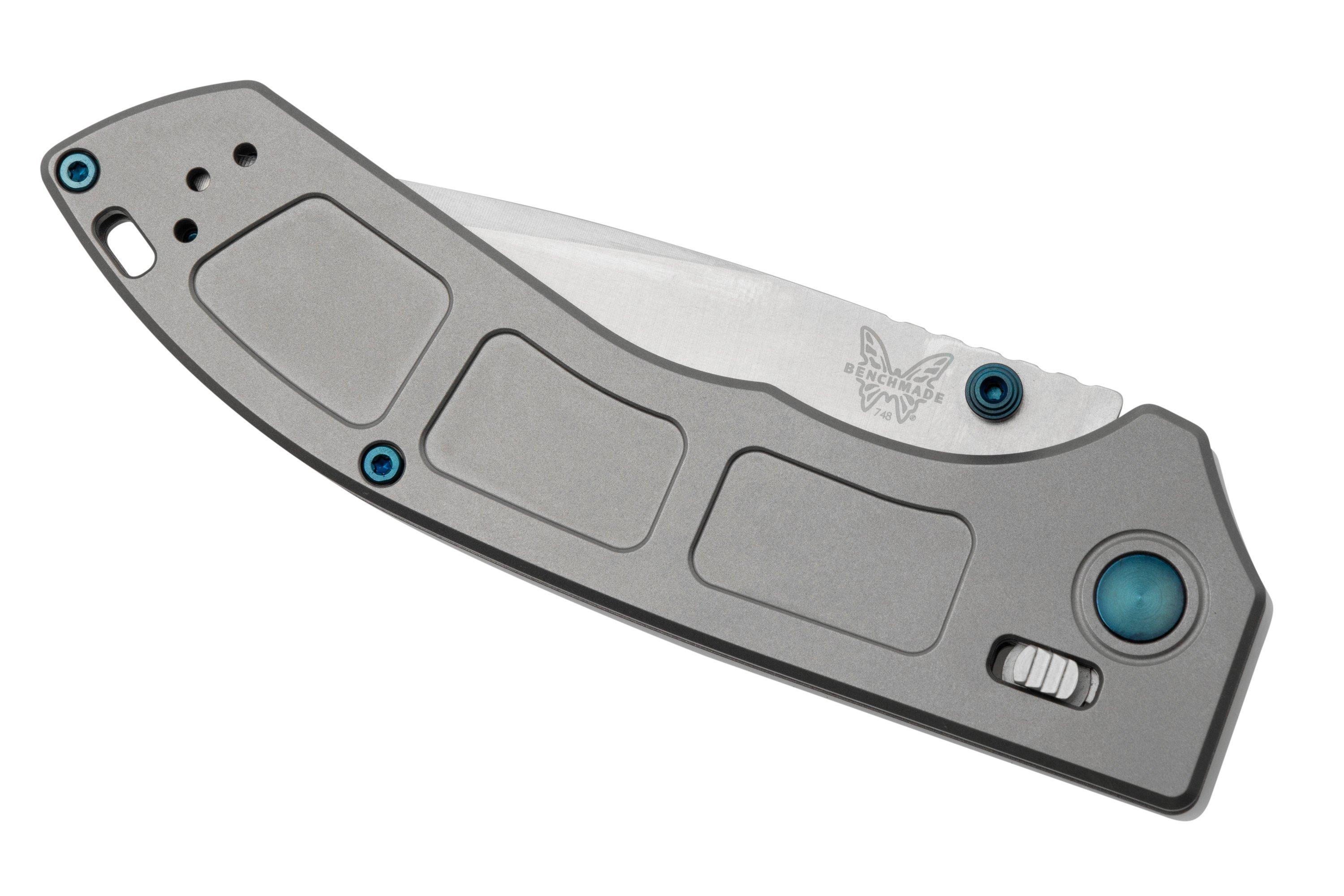 Benchmade Narrows 748 Titanium, Stonewashed M390, pocket knife ...