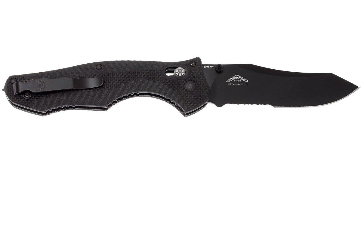 Benchmade 810SBK Osborne Contego, black | Advantageously shopping at ...