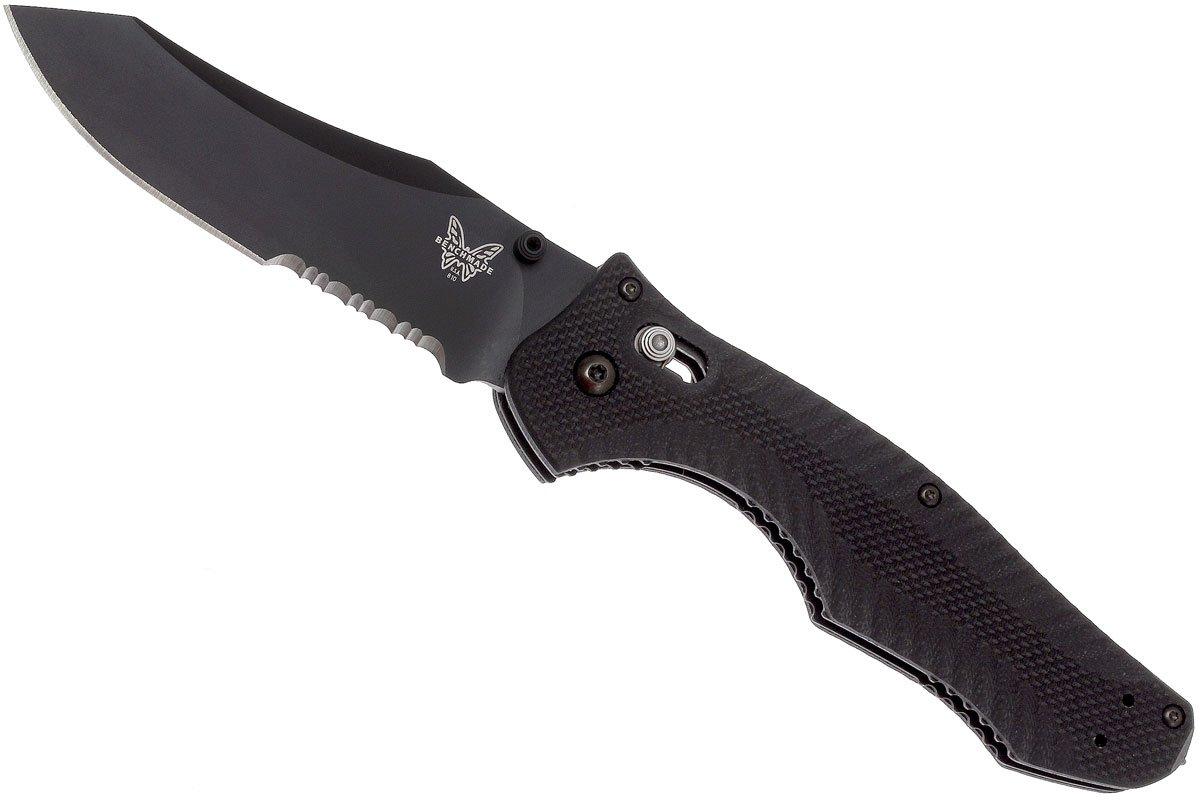 Benchmade 810SBK Osborne Contego, black | Advantageously shopping at ...