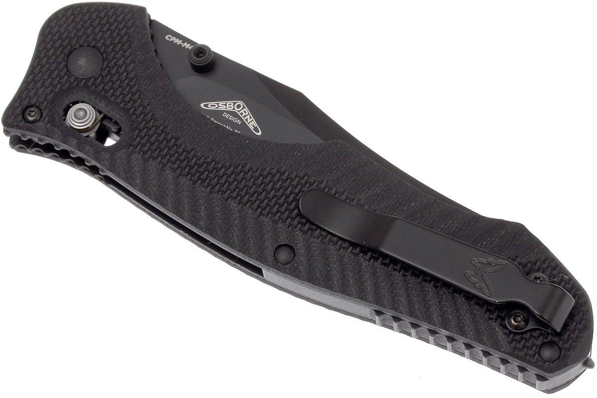 Benchmade 810SBK Osborne Contego, black | Advantageously shopping at ...