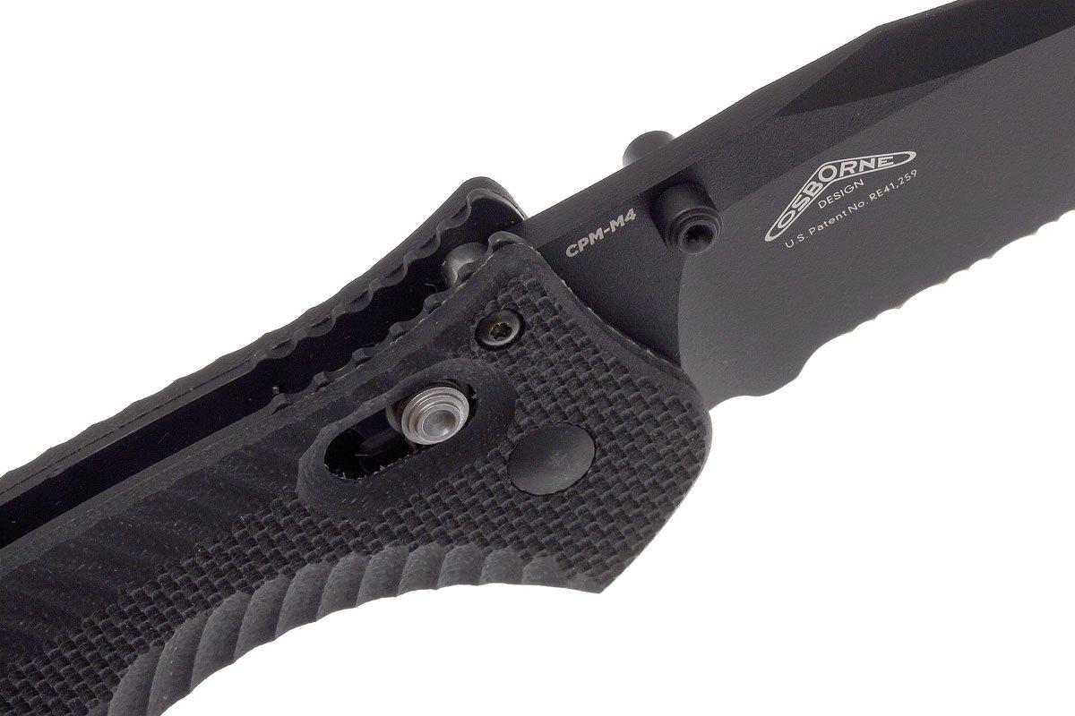 Benchmade 810SBK Osborne Contego, black | Advantageously shopping at ...