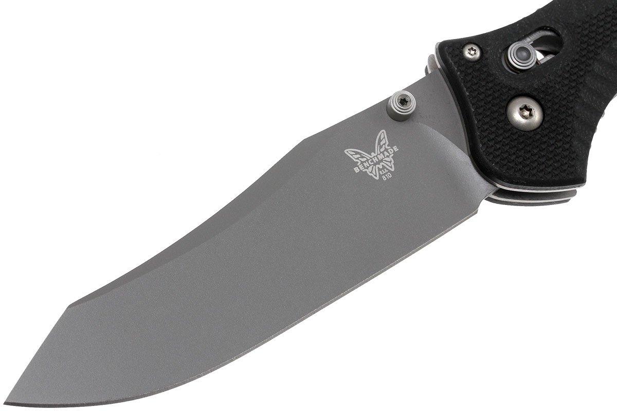 Benchmade 810 Osborne Contego plain edge | Advantageously shopping at ...