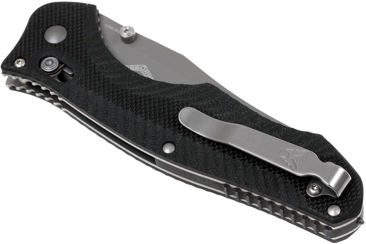 Benchmade 810 Osborne Contego plain edge | Advantageously shopping at ...