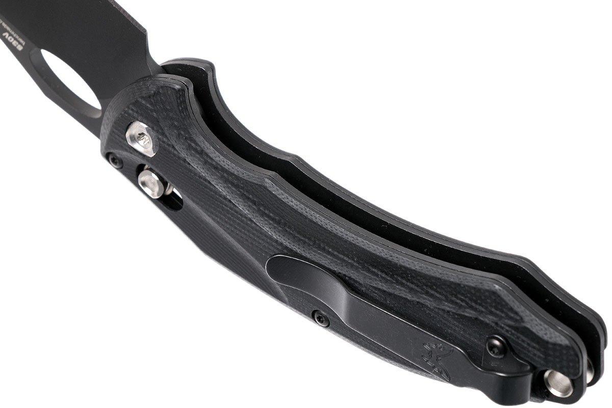 Benchmade Mini Loco Black 818BK pocket knife | Advantageously shopping ...