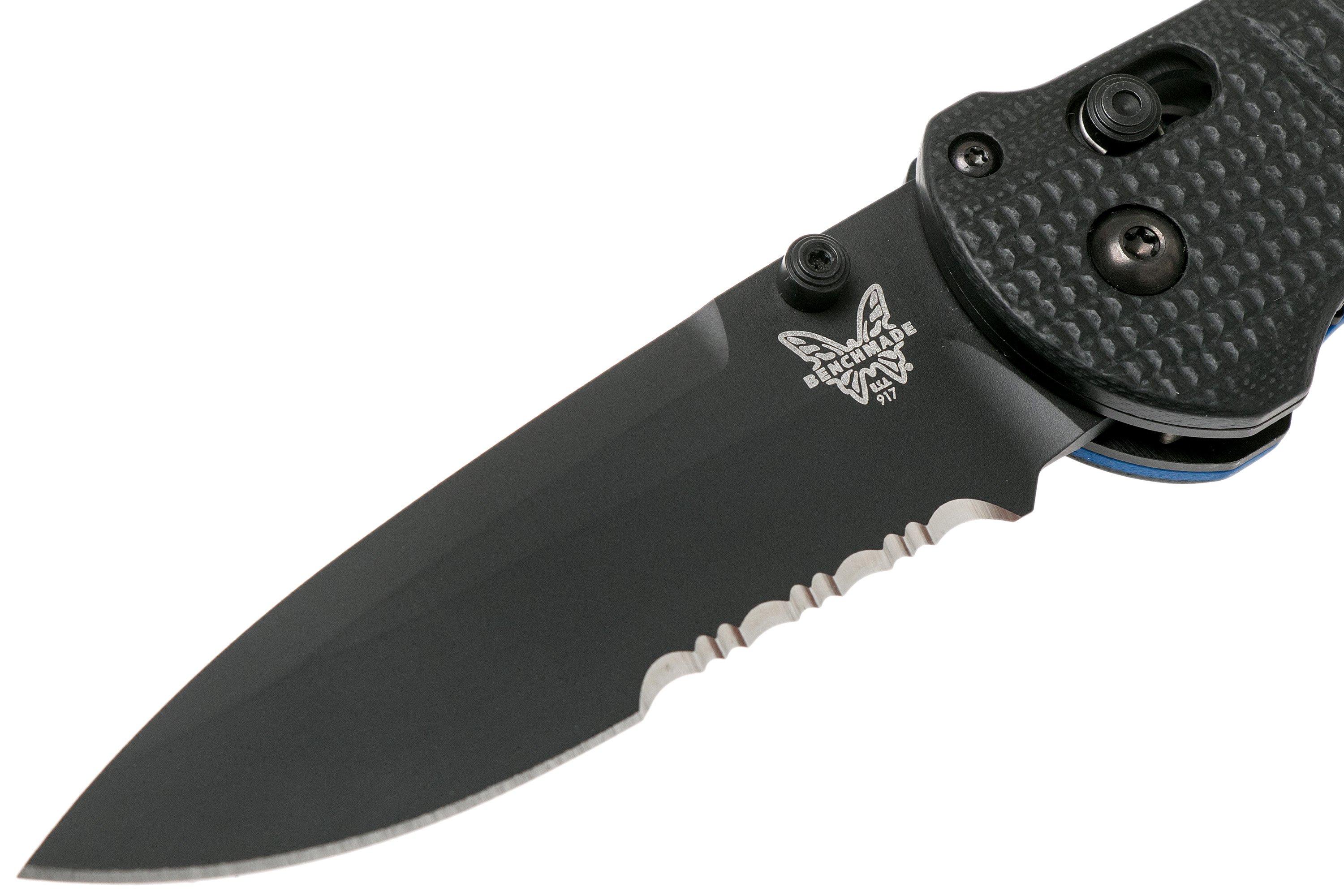 Benchmade Tactical Triage 917SBK-1901 serrated rescue knife ...
