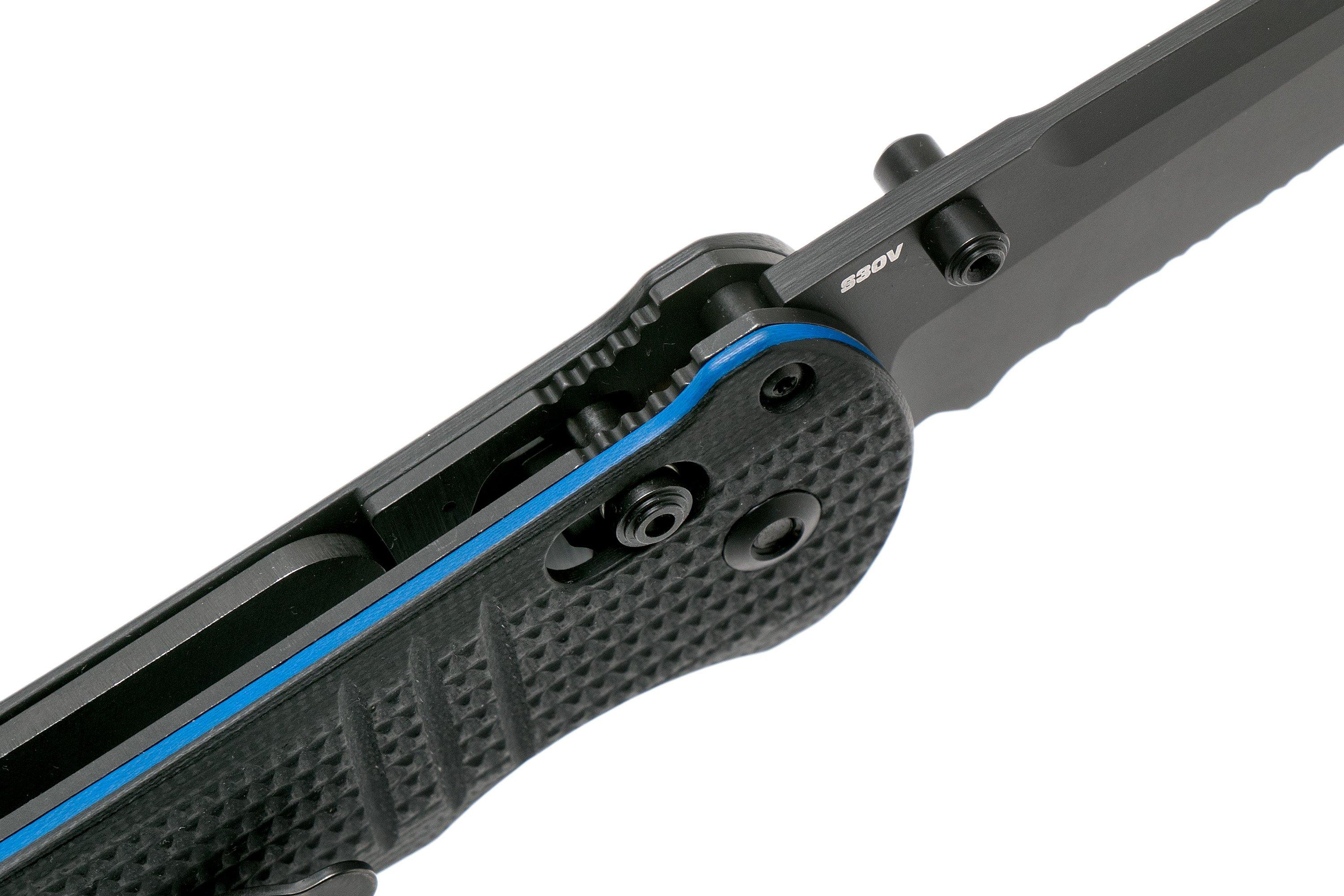 Benchmade Tactical Triage 917SBK-1901 serrated rescue knife ...