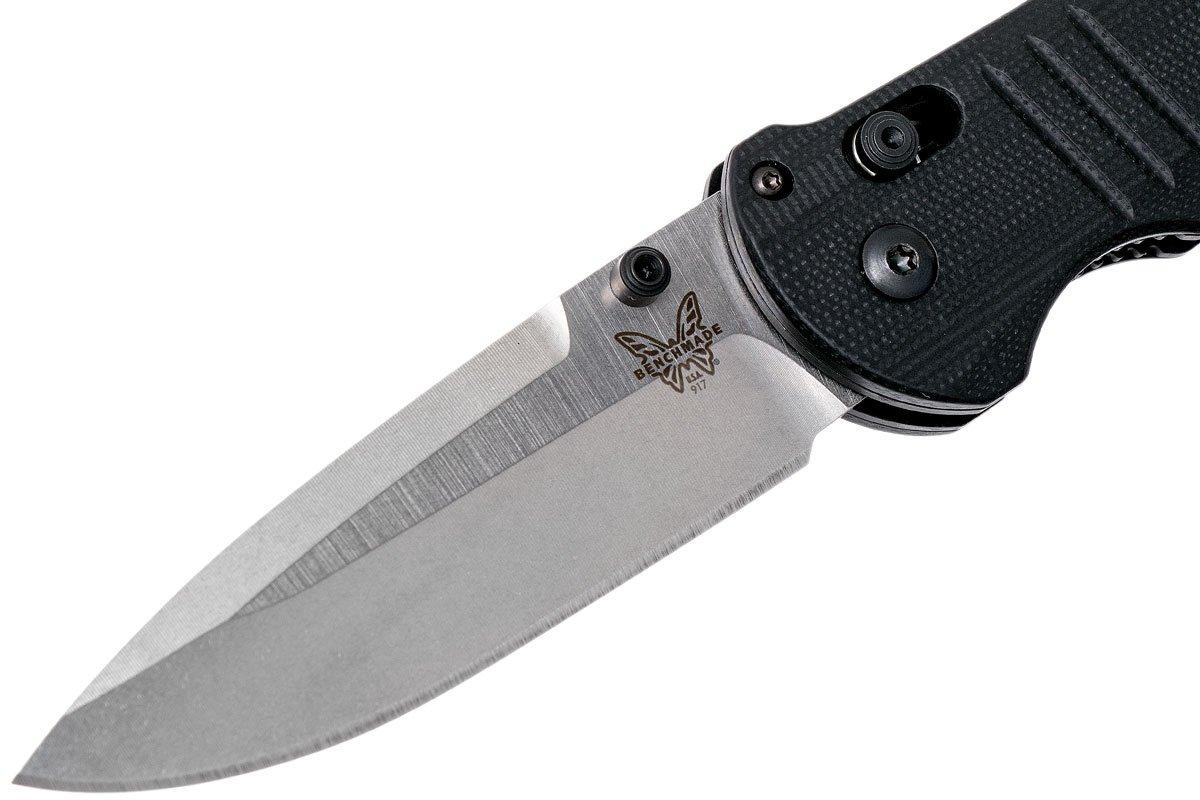 Benchmade 917 Triage rescue knife, satin plain edge | Advantageously ...