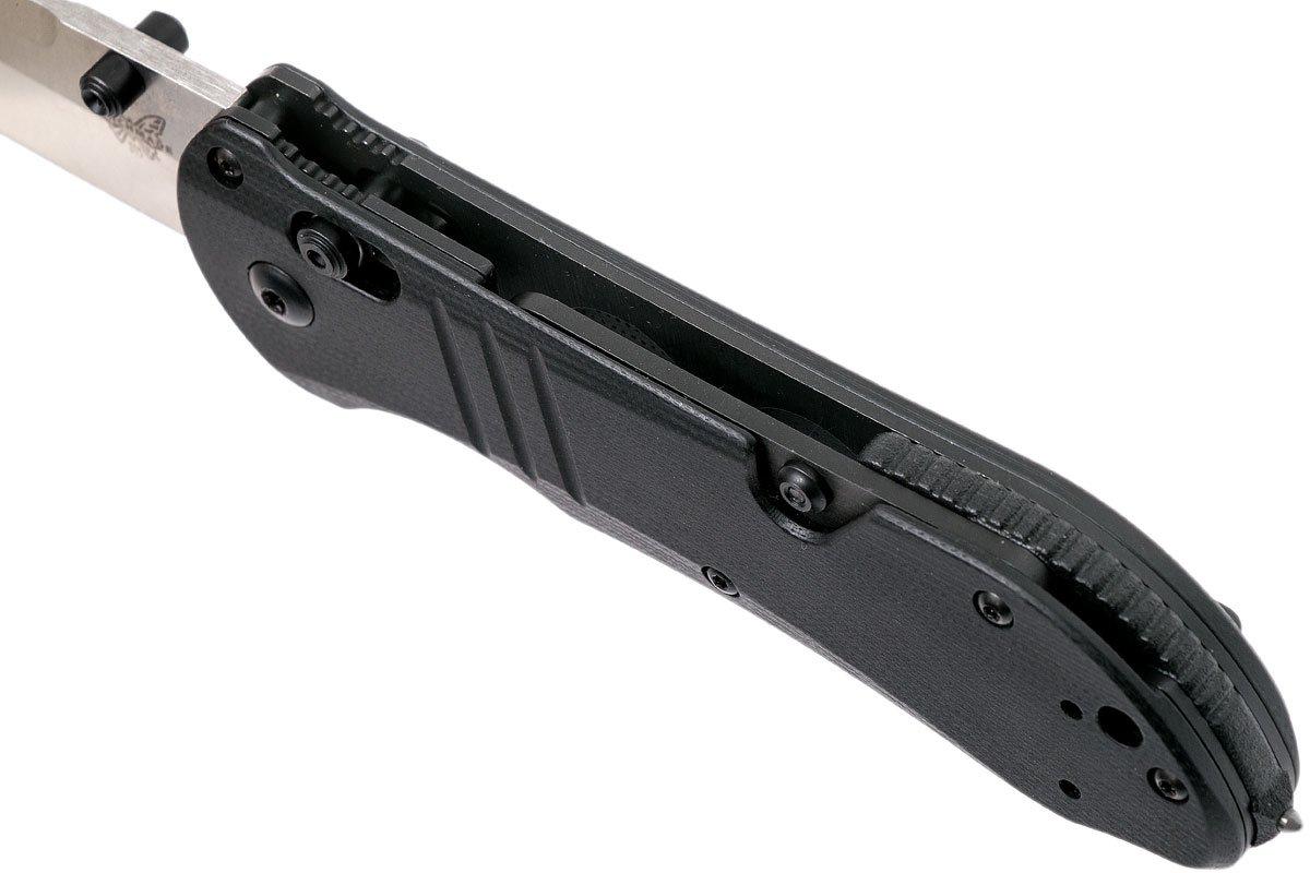 Benchmade 917 Triage rescue knife, satin plain edge | Advantageously ...