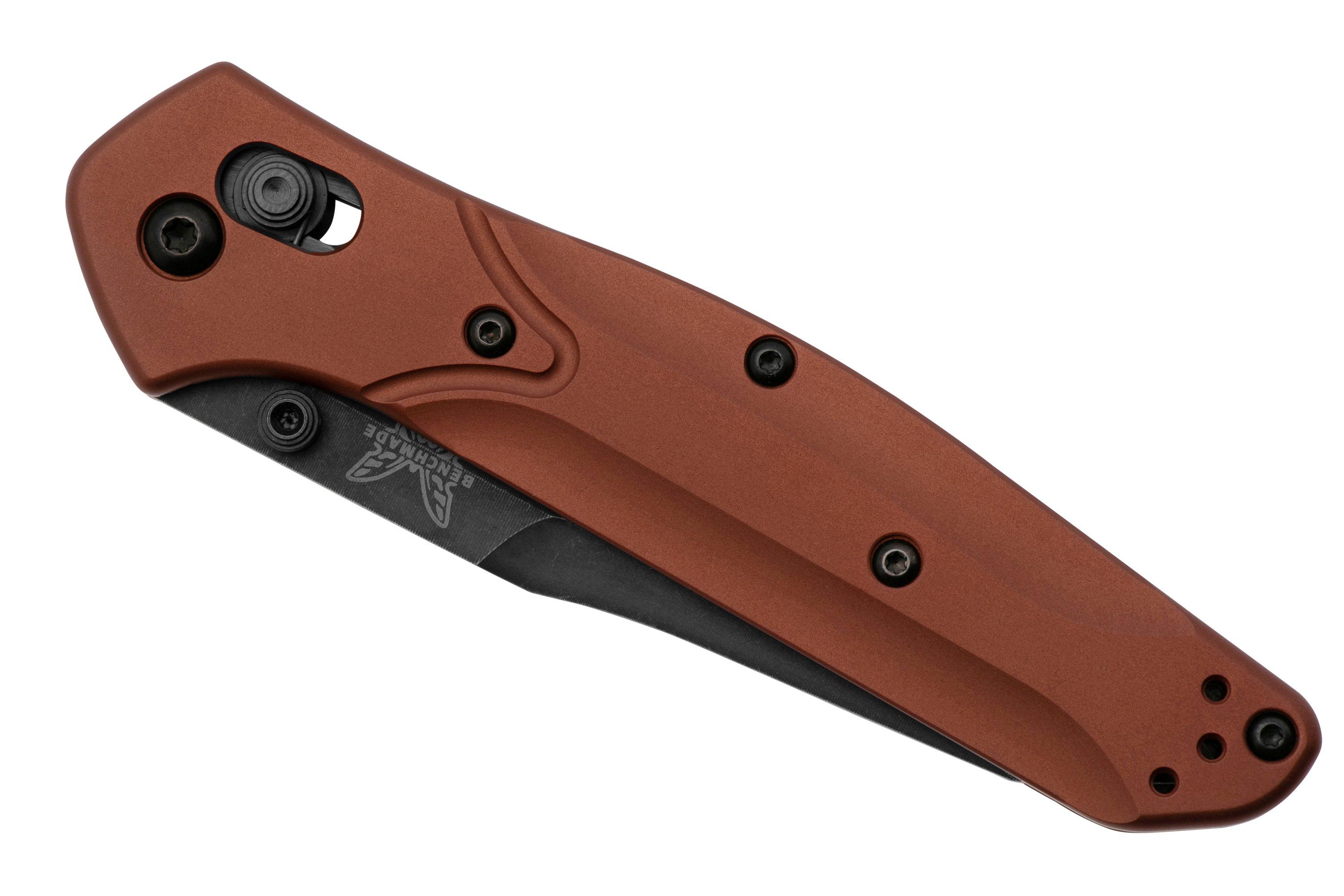 Benchmade 940BK-03 Osborne, DLC Battlewash CPM MagnaCut, Burnt Copper ...