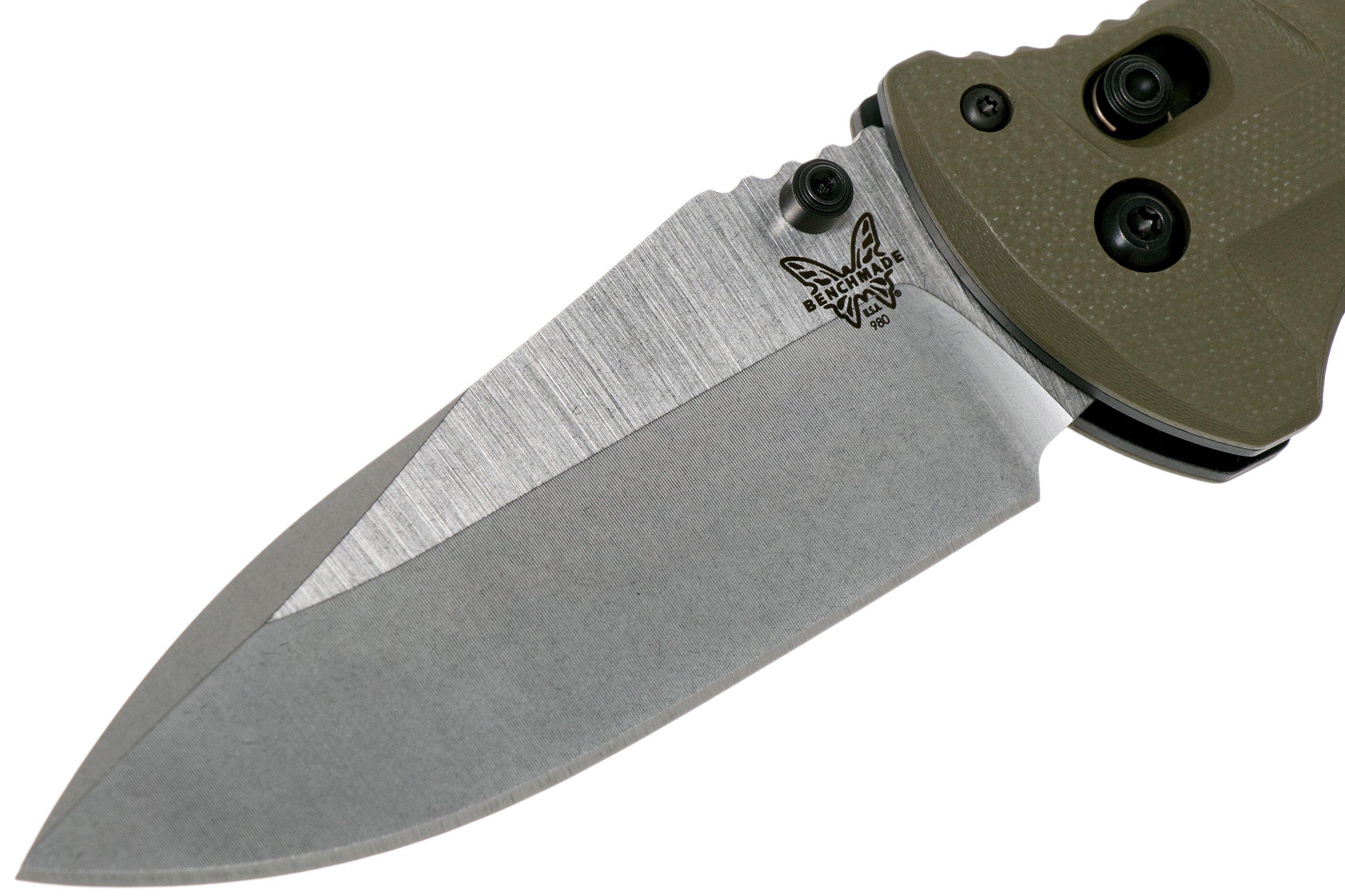 Benchmade Turret 980 Satin, pocket knife | Advantageously shopping at ...