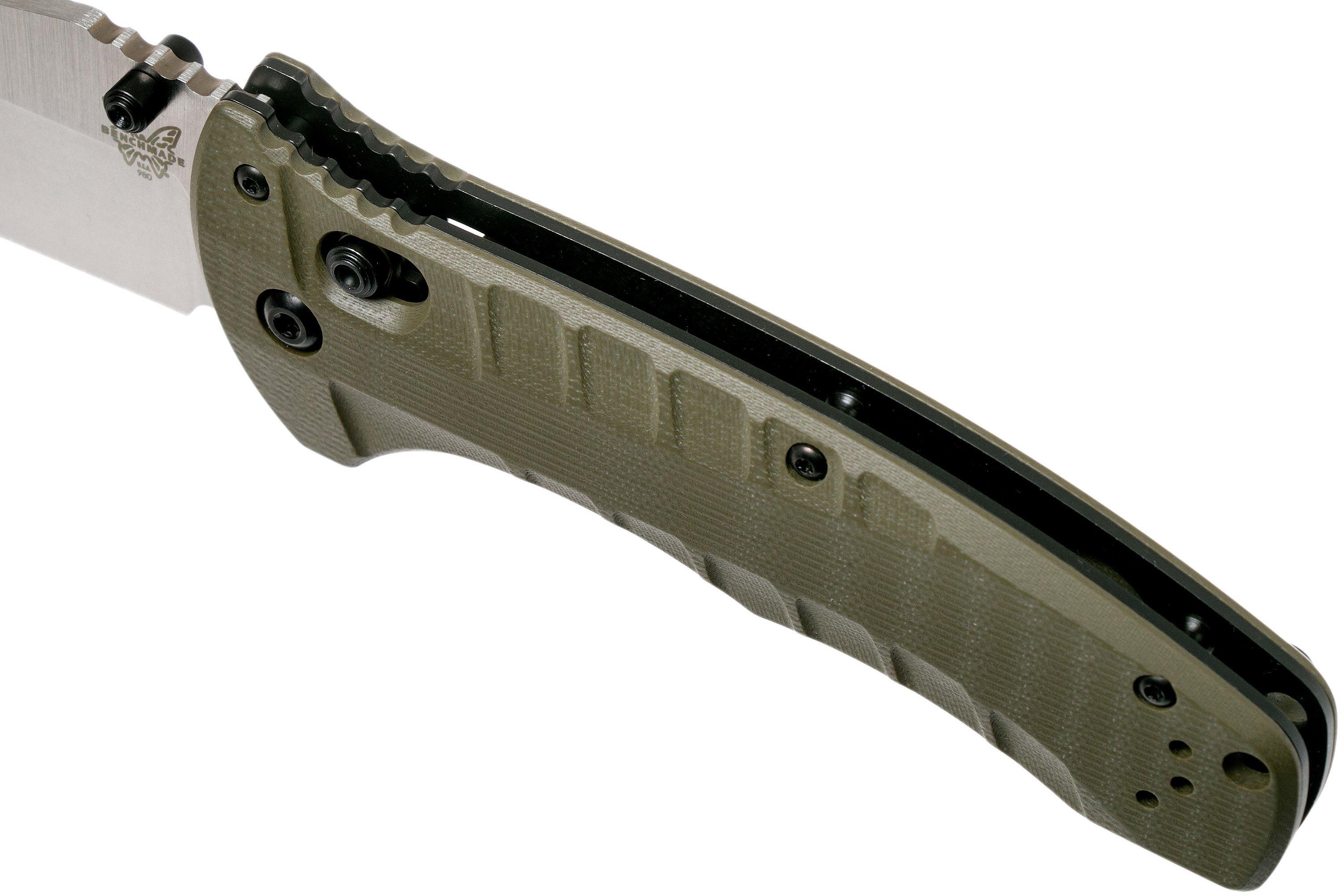 Benchmade Turret 980 Satin, pocket knife | Advantageously shopping at ...