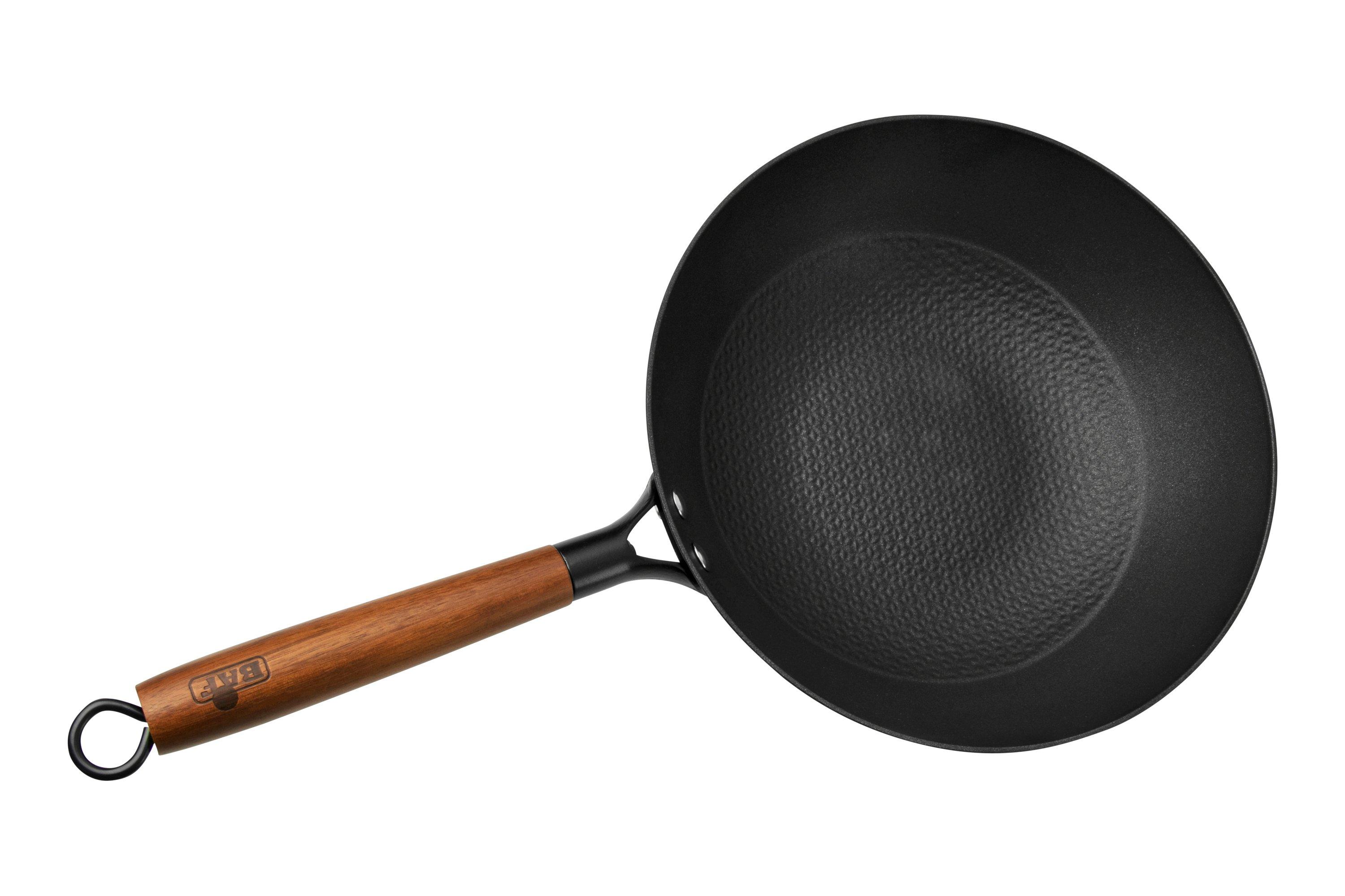 BAF Rustica Pur 100138280 houten steel, wokpan, 28 cm | Voordelig kopen ...