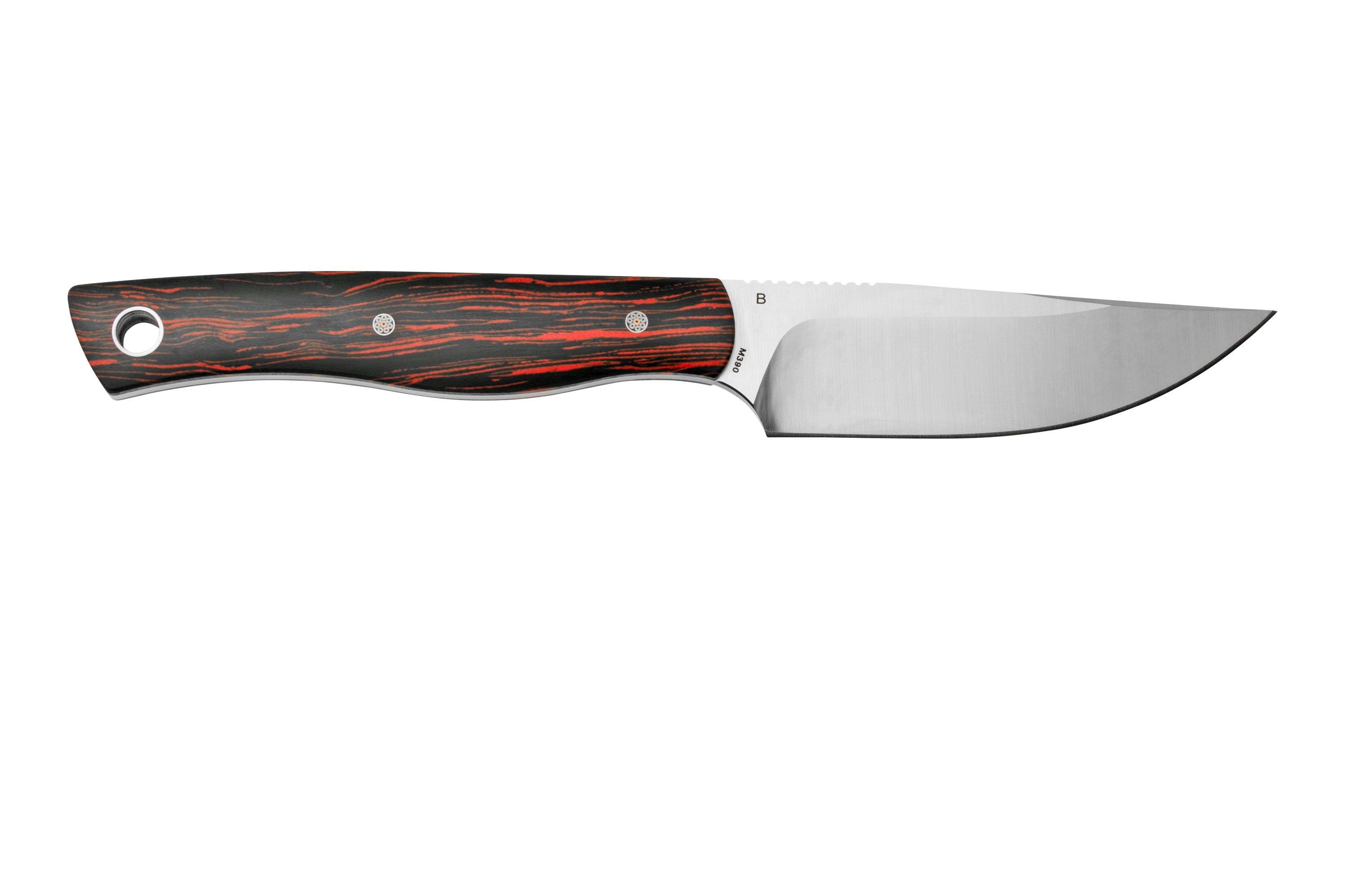 Bestech Heidi Blacksmith M390 Satin, Black Orange G10, BFK01H ...