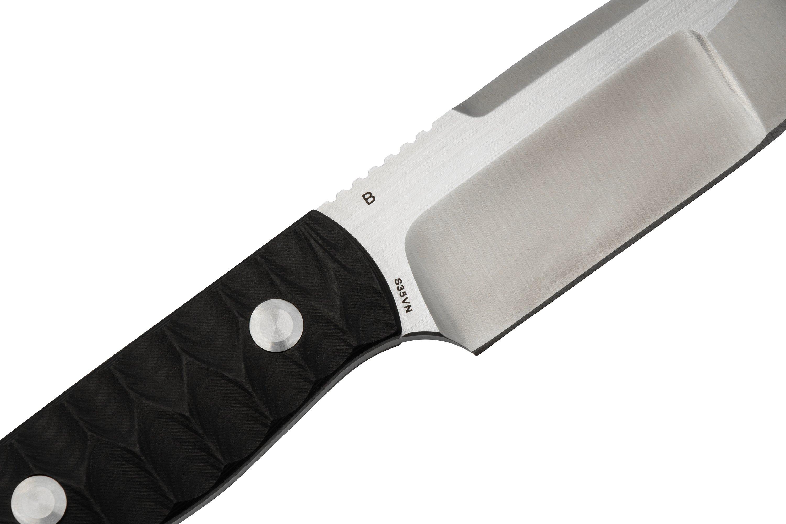 Bestech Heidi Blacksmith #2 Hollow Compound Grind, Satin, Carbon Fiber ...