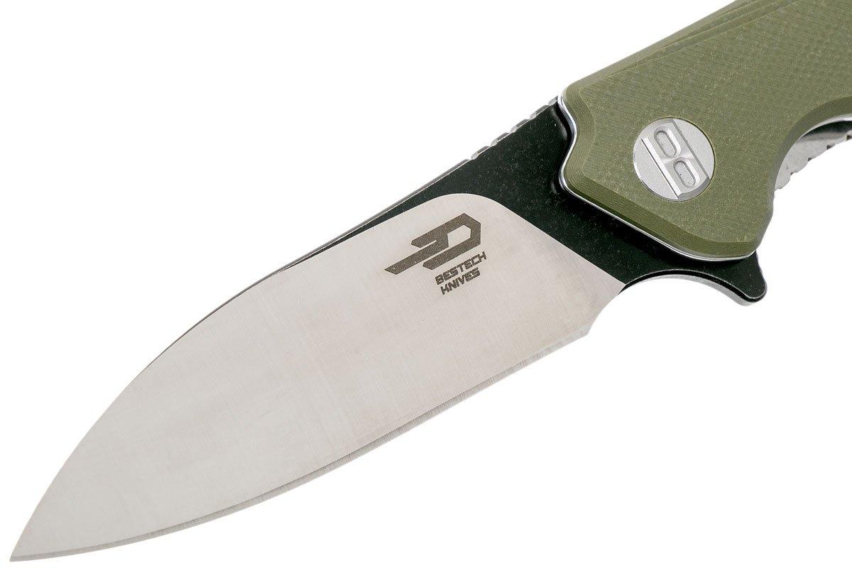 Bestech Beluga Green G10 BG11B-1 couteau de poche | Achetez à prix ...