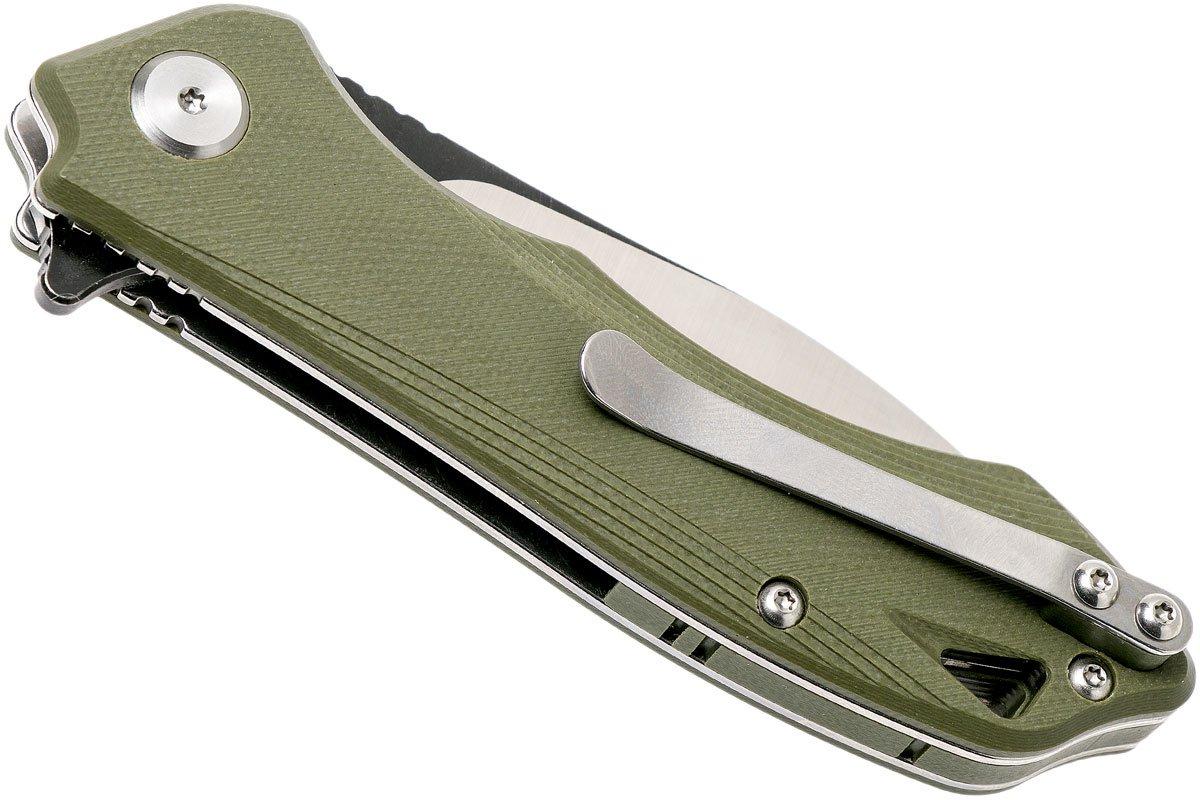 Bestech Beluga Green G10 BG11B-1 zakmes | Voordelig kopen bij ...