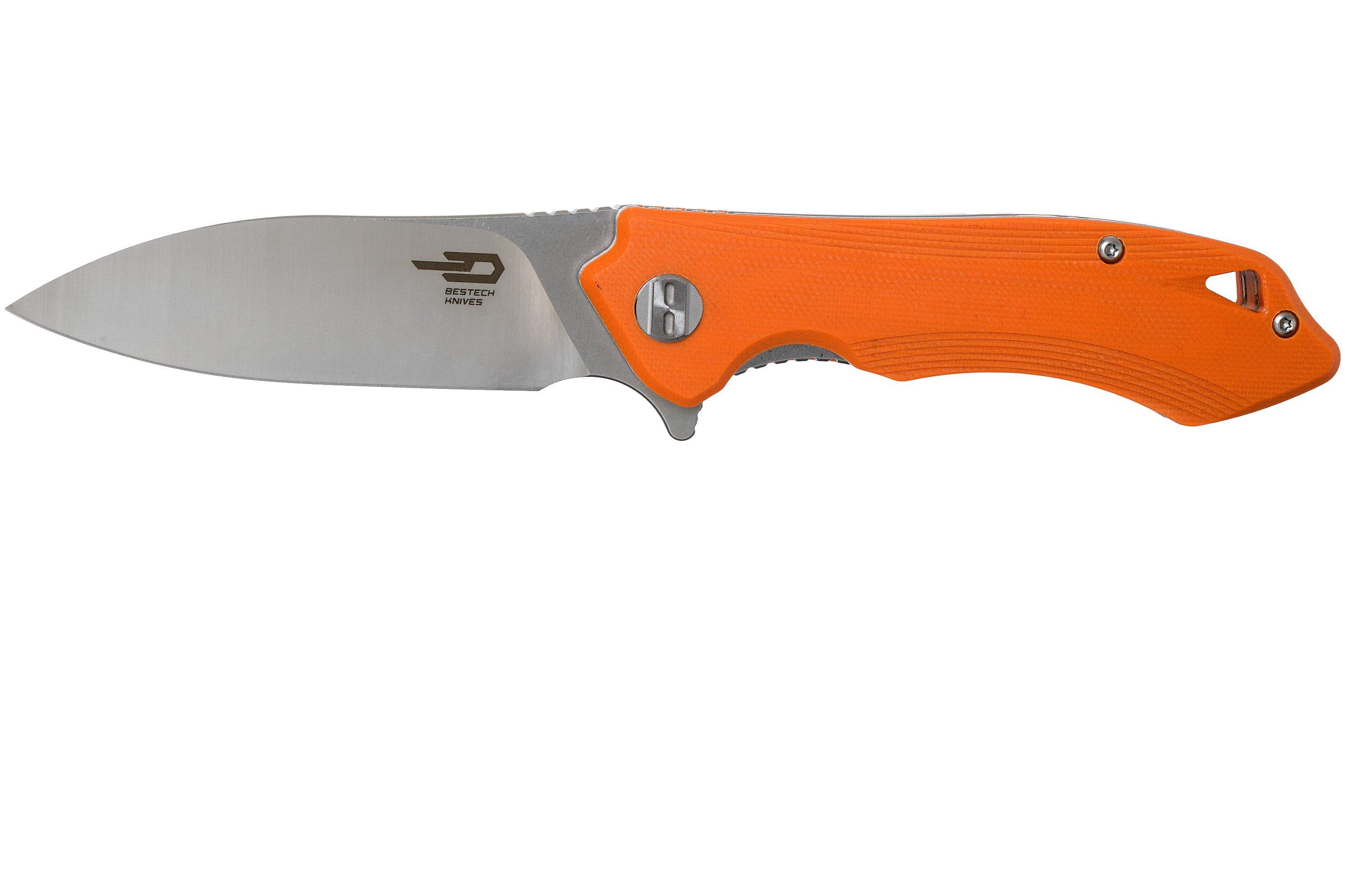 Bestech Beluga BG11E-2 Orange G10 zakmes | Achetez à prix avantageux ...