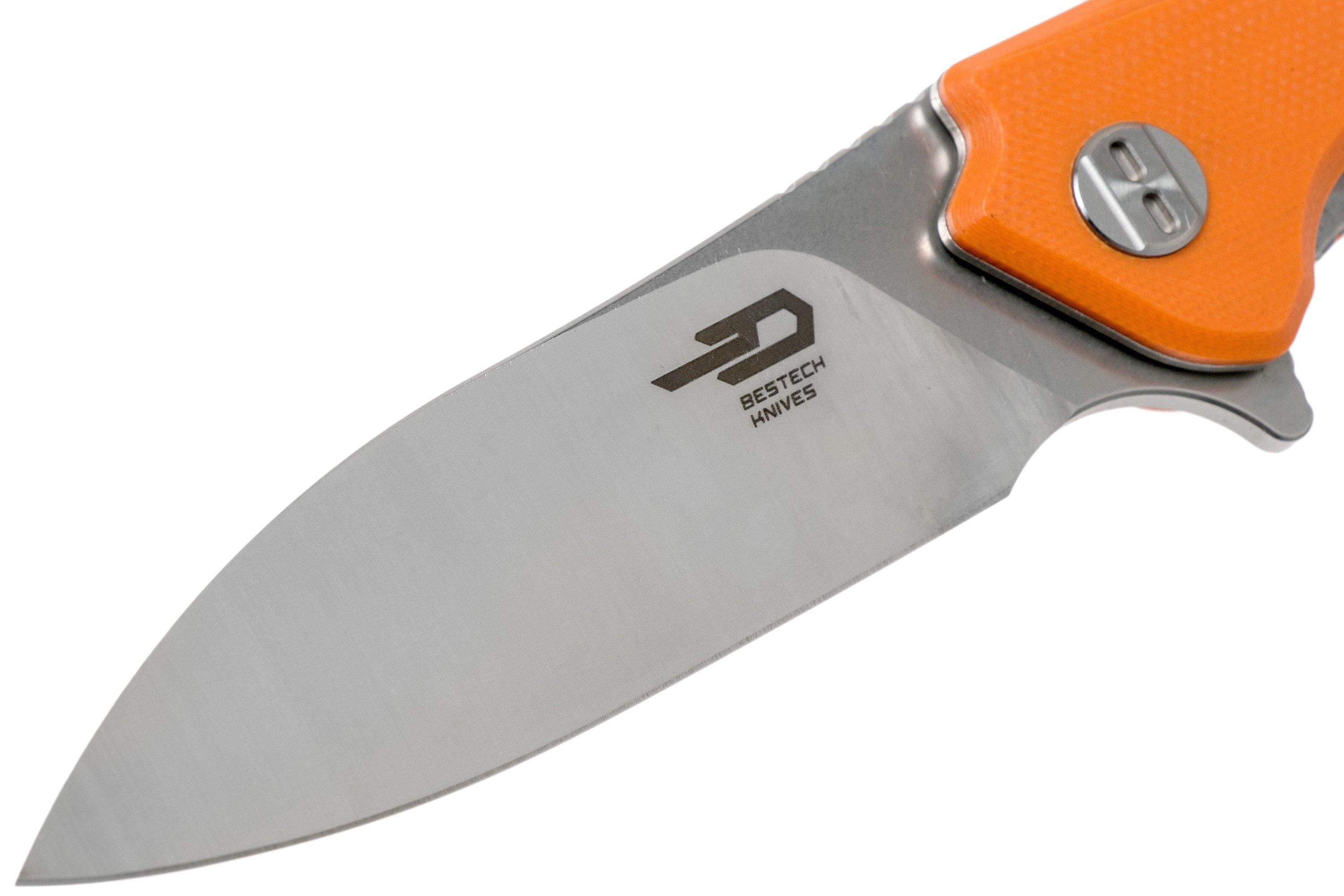 Bestech Beluga BG11E-2 Orange G10 zakmes | Achetez à prix avantageux ...