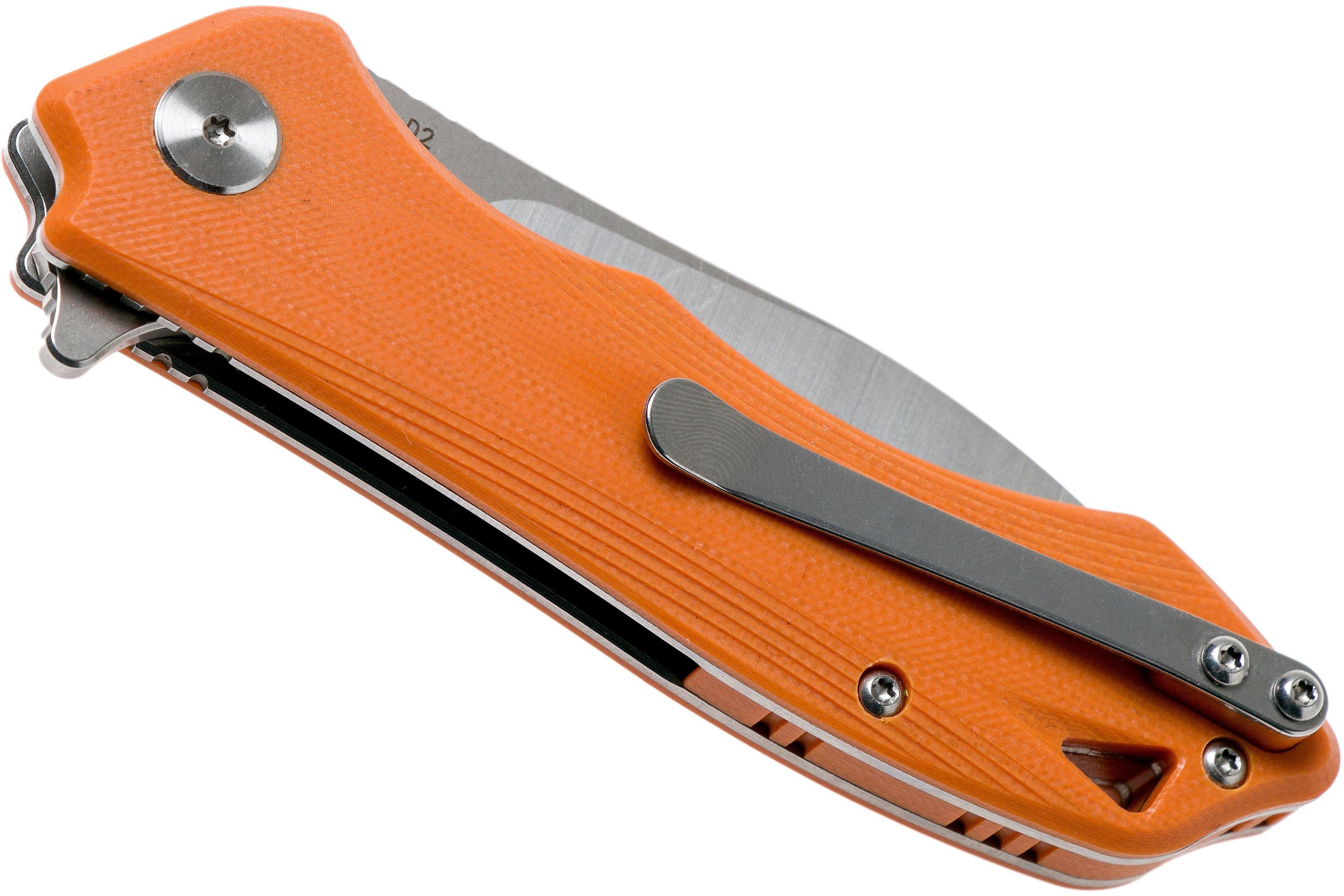 Bestech Beluga BG11E-2 Orange G10 zakmes | Achetez à prix avantageux ...