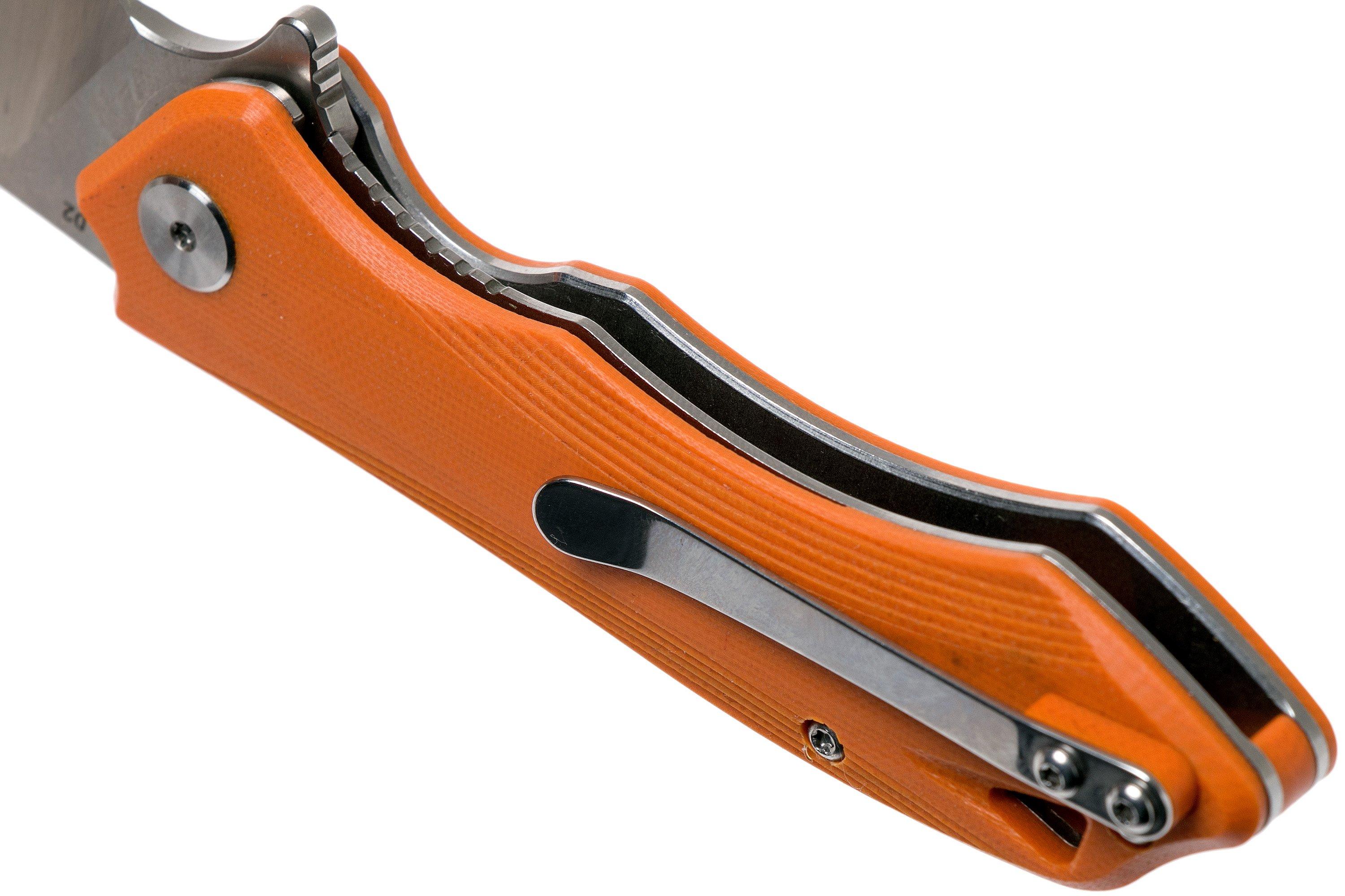 Bestech Beluga BG11E-2 Orange G10 zakmes | Achetez à prix avantageux ...