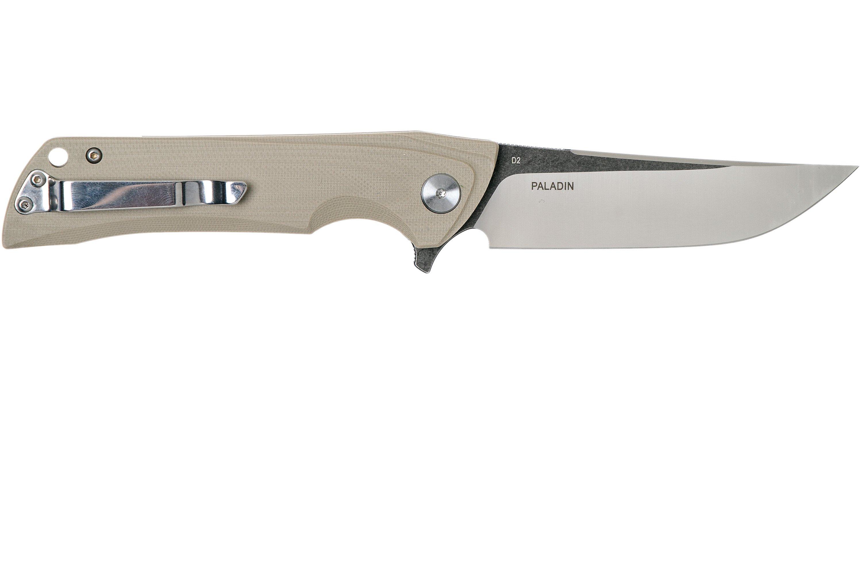 Bestech Knives Paladin Tan G10 BG13B-2 pocket knife | Advantageously ...