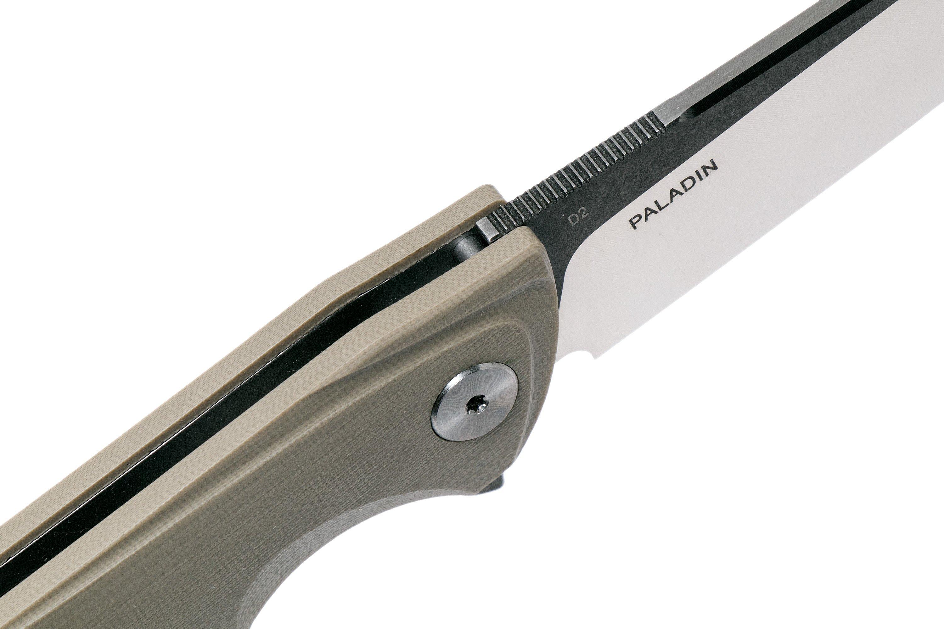 Bestech Knives Paladin Tan G10 BG13B-2 pocket knife | Advantageously ...