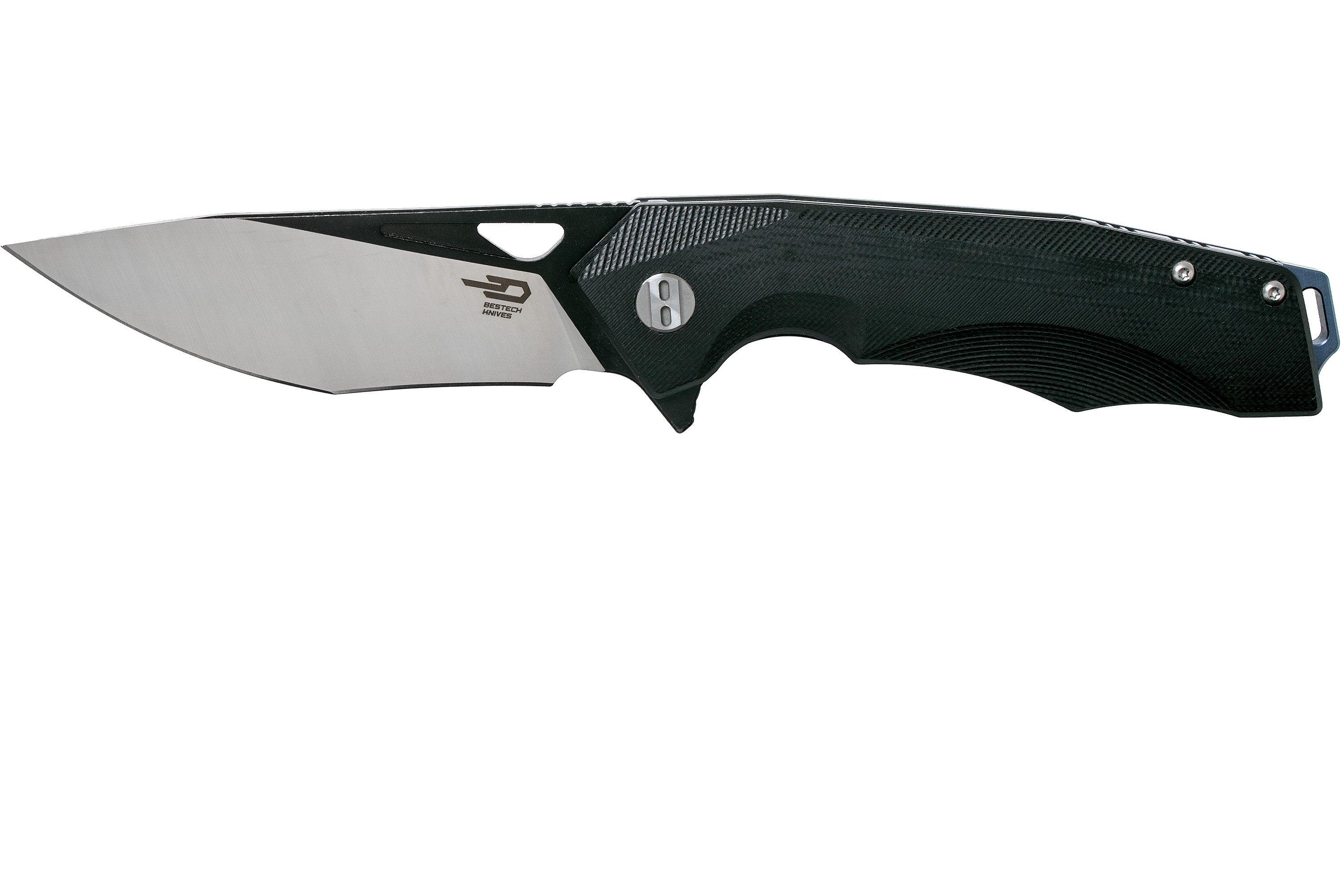 Bestech knives - BG14A-2 - Toucan - Black G10 | Advantageously shopping ...