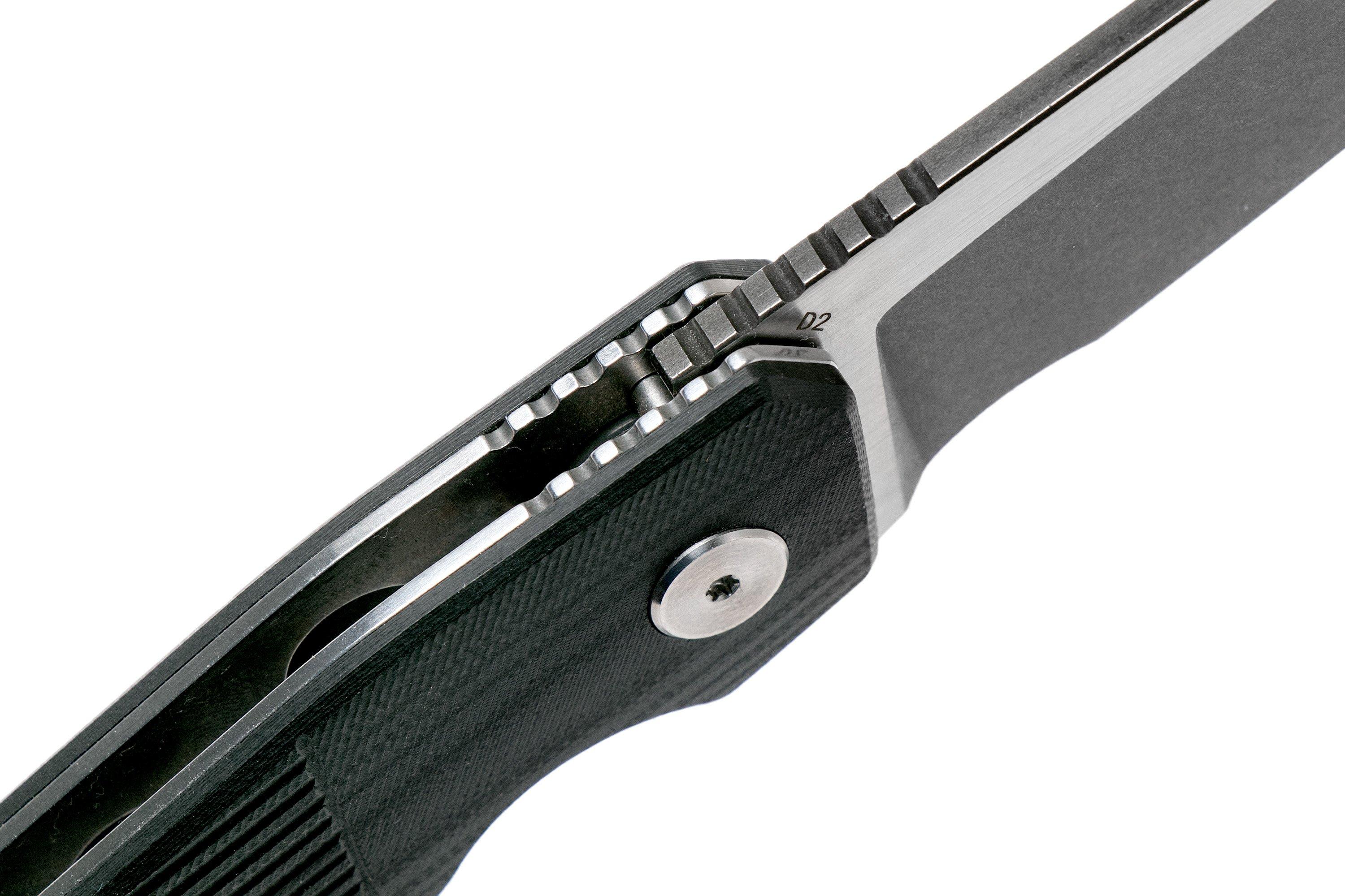 Bestech Barracuda BG15A-2 Black Stonewash satin, Black G10, pocket ...