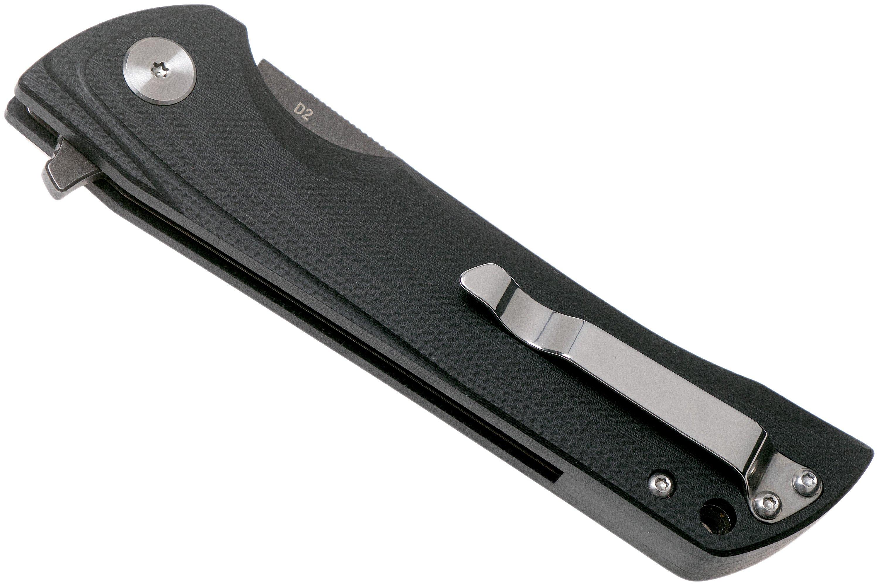 Bestech Paladin Black G10, Two Tone Black BG16A-2 zakmes | Voordelig ...