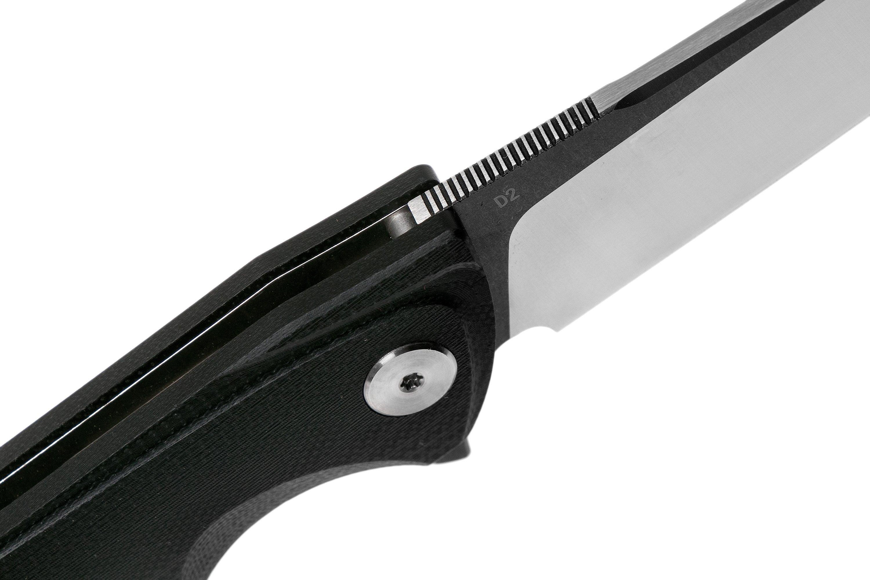 Bestech Paladin Black G10, Two Tone Black BG16A-2 zakmes | Voordelig ...