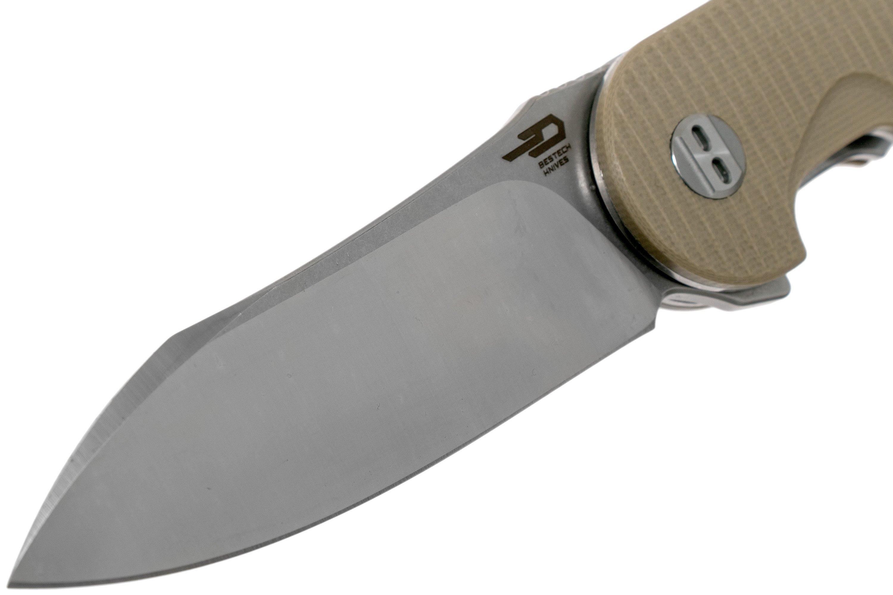 Bestech knives - BG17B-1 - Torpedo - Beige G10 | Achetez à prix ...