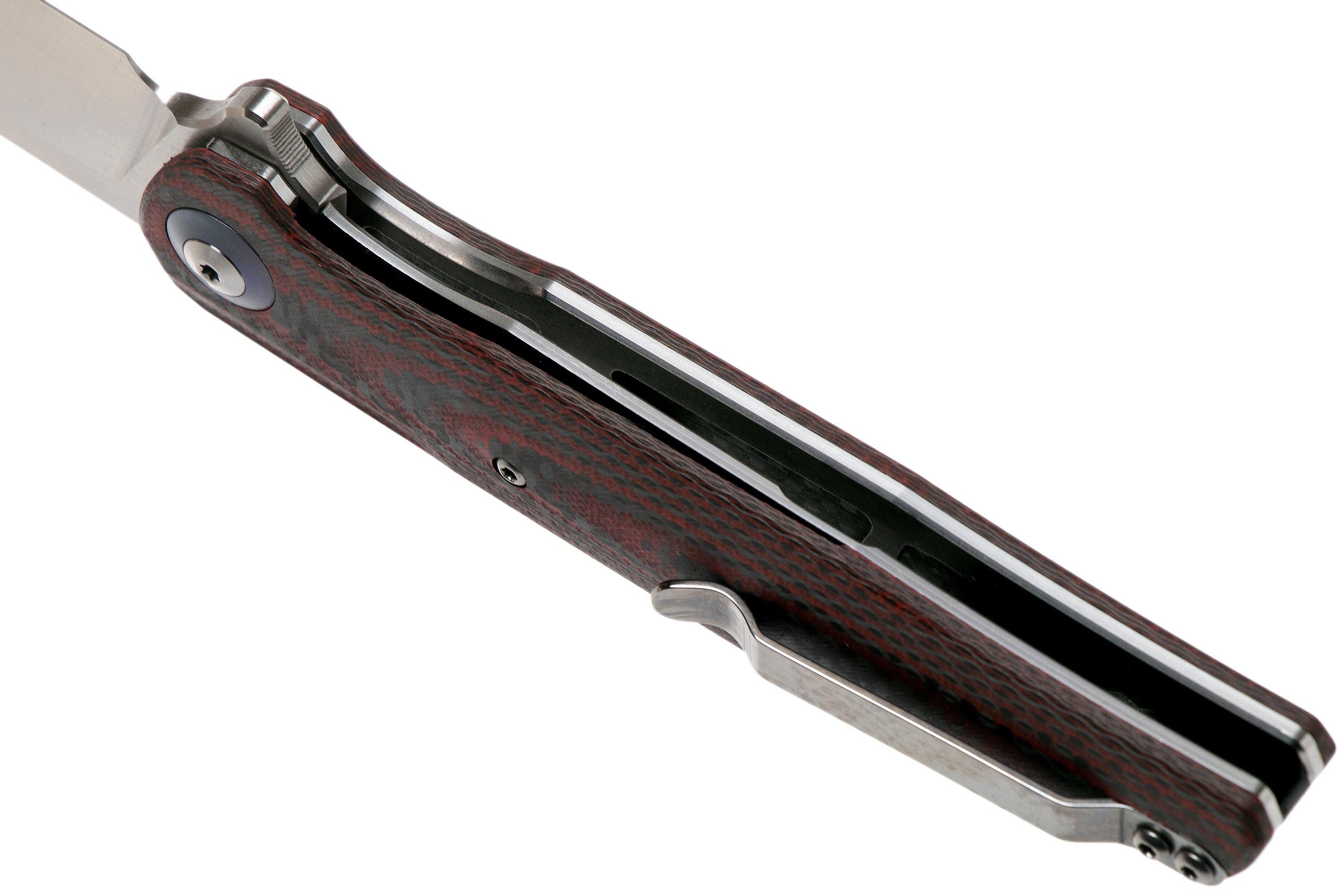 Bestech Ascot Red G10 & Carbonfiber BG19F Taschenmesser | Günstiger ...