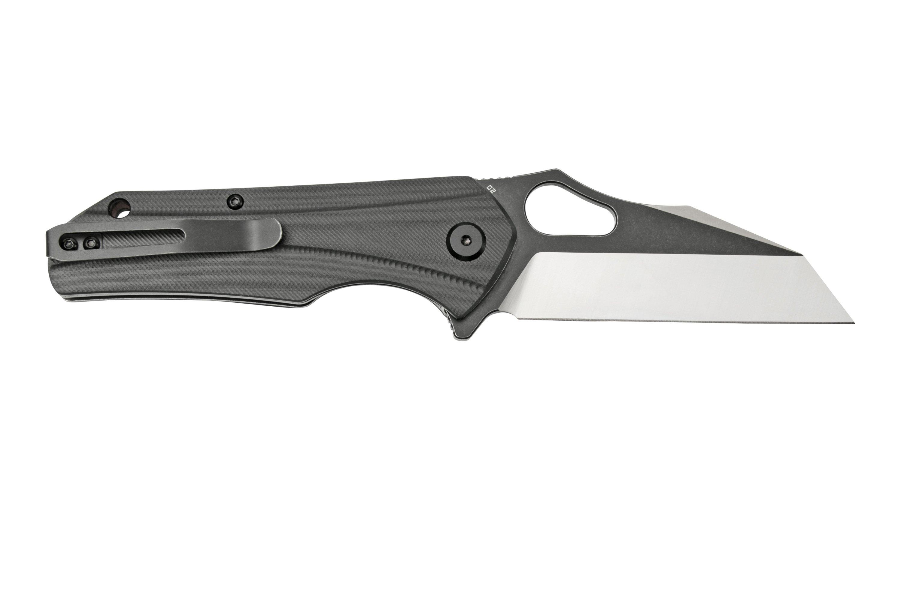 Bestech Operator BG36A Black G10, Two Tone Black pocket knife ...