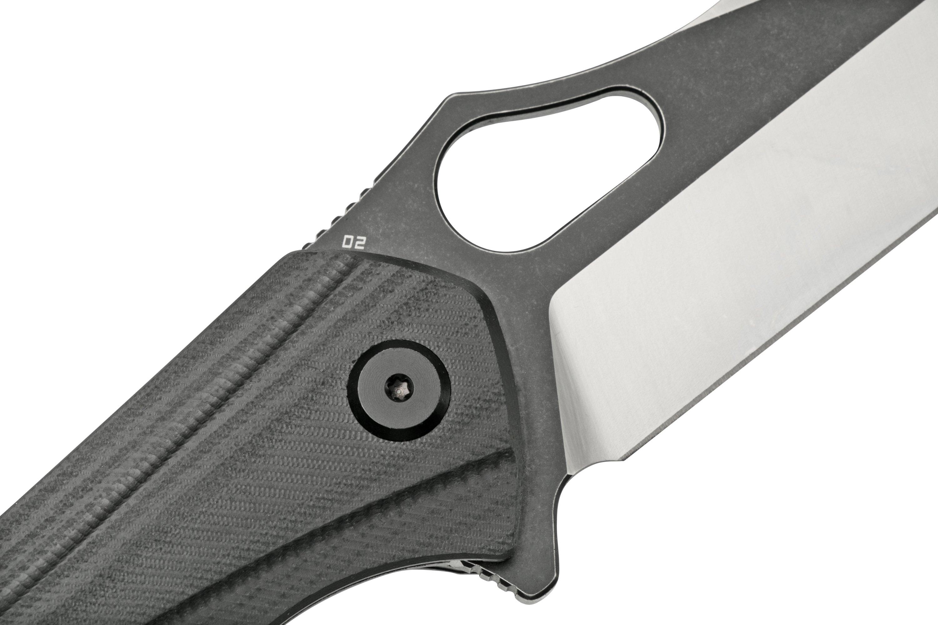 Bestech Operator BG36A Black G10, Two Tone Black pocket knife ...