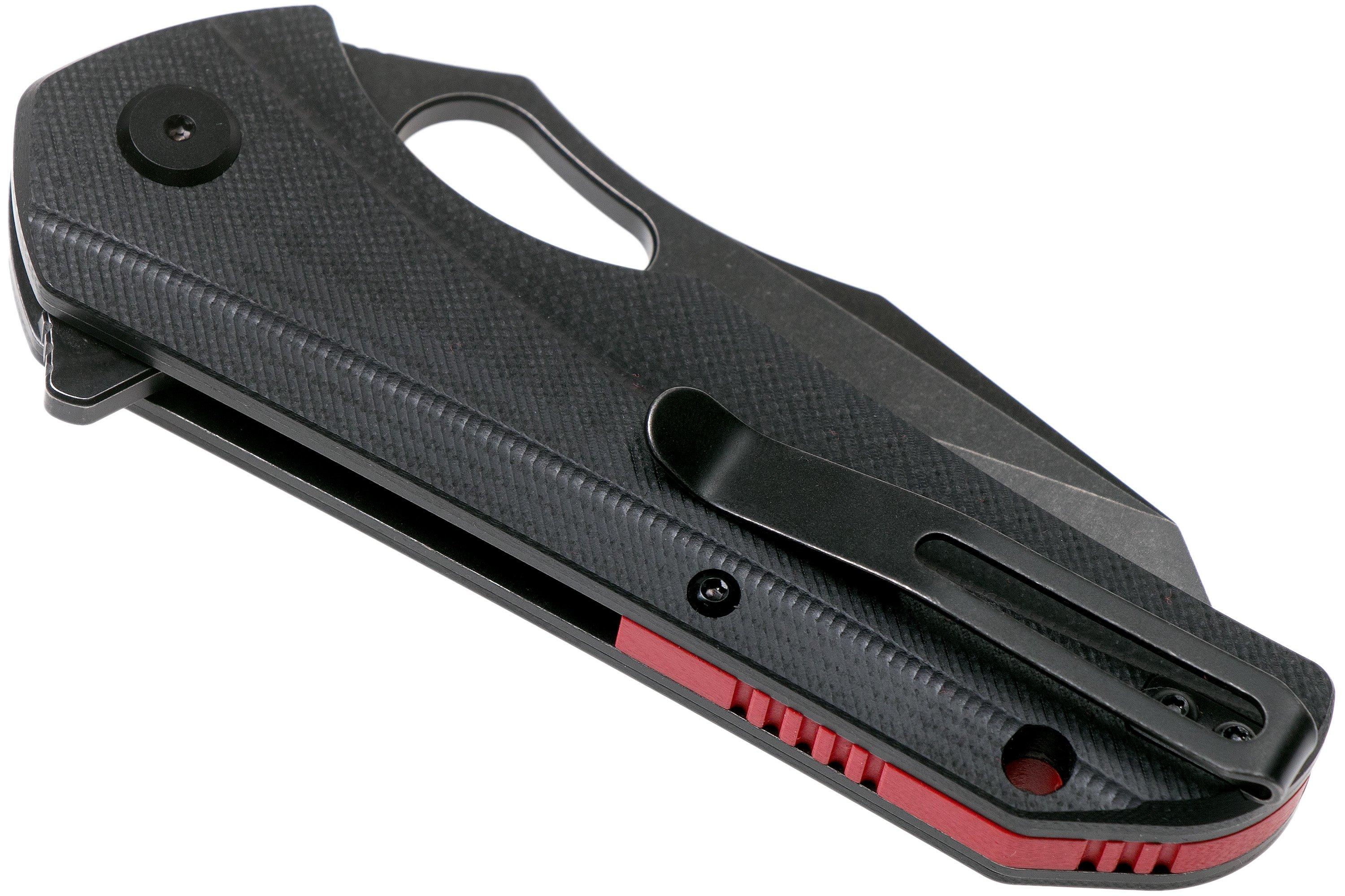 Bestech Operator BG36B Black G10, Blackwashed pocket knife ...