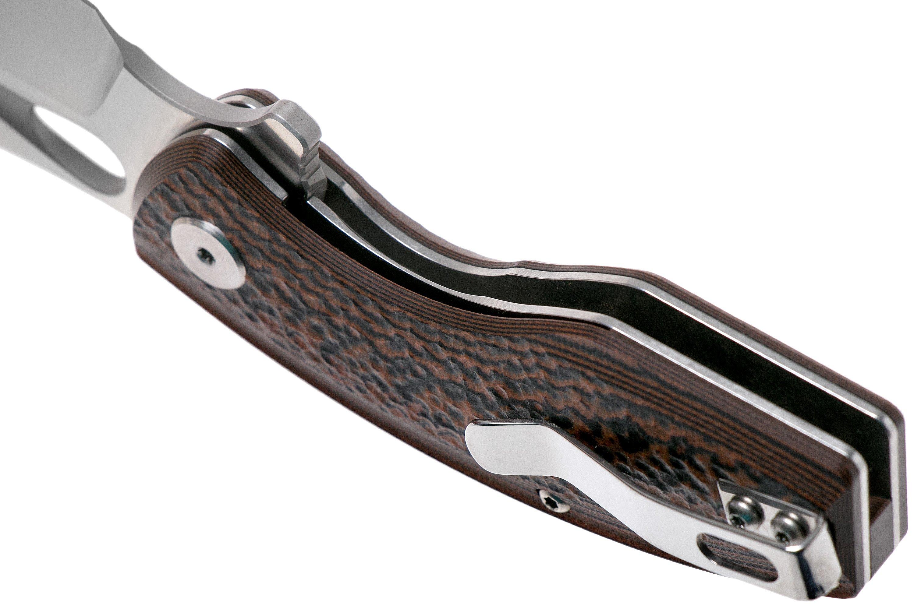 Bestech Lizard BG39A Orange Black G10, Two Tone pocket knife ...