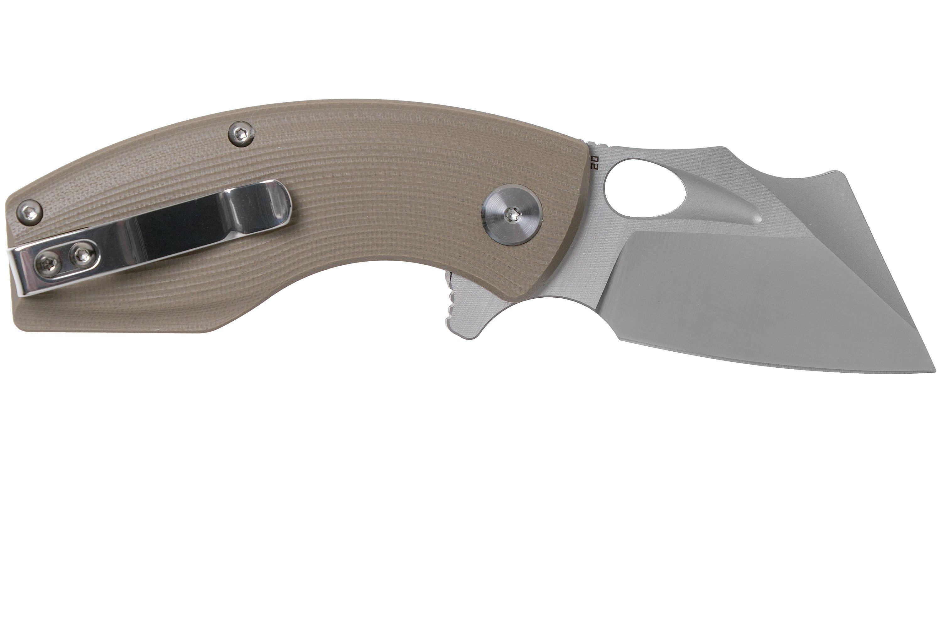 Bestech Lizard BG39C Beige G10, Two Tone pocket knife | Advantageously ...