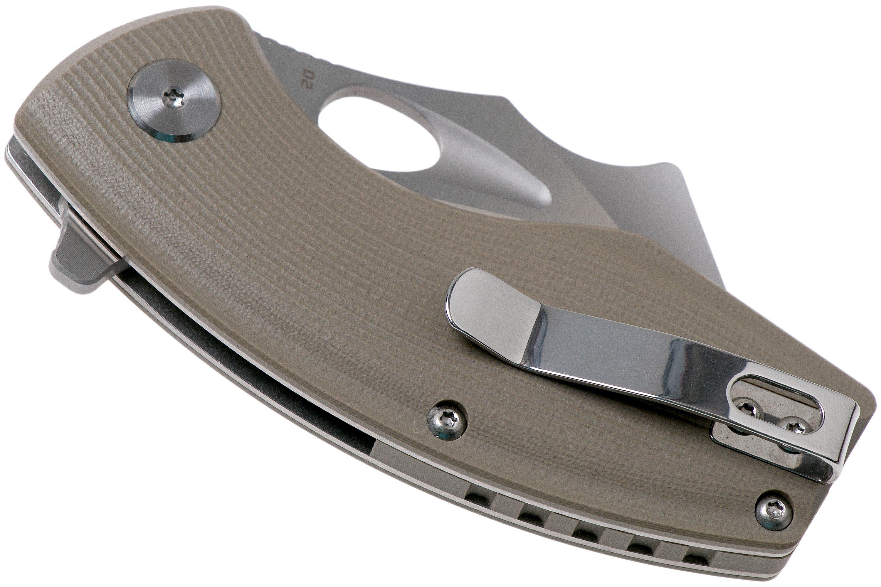 Bestech Lizard BG39C Beige G10, Two Tone pocket knife | Advantageously ...