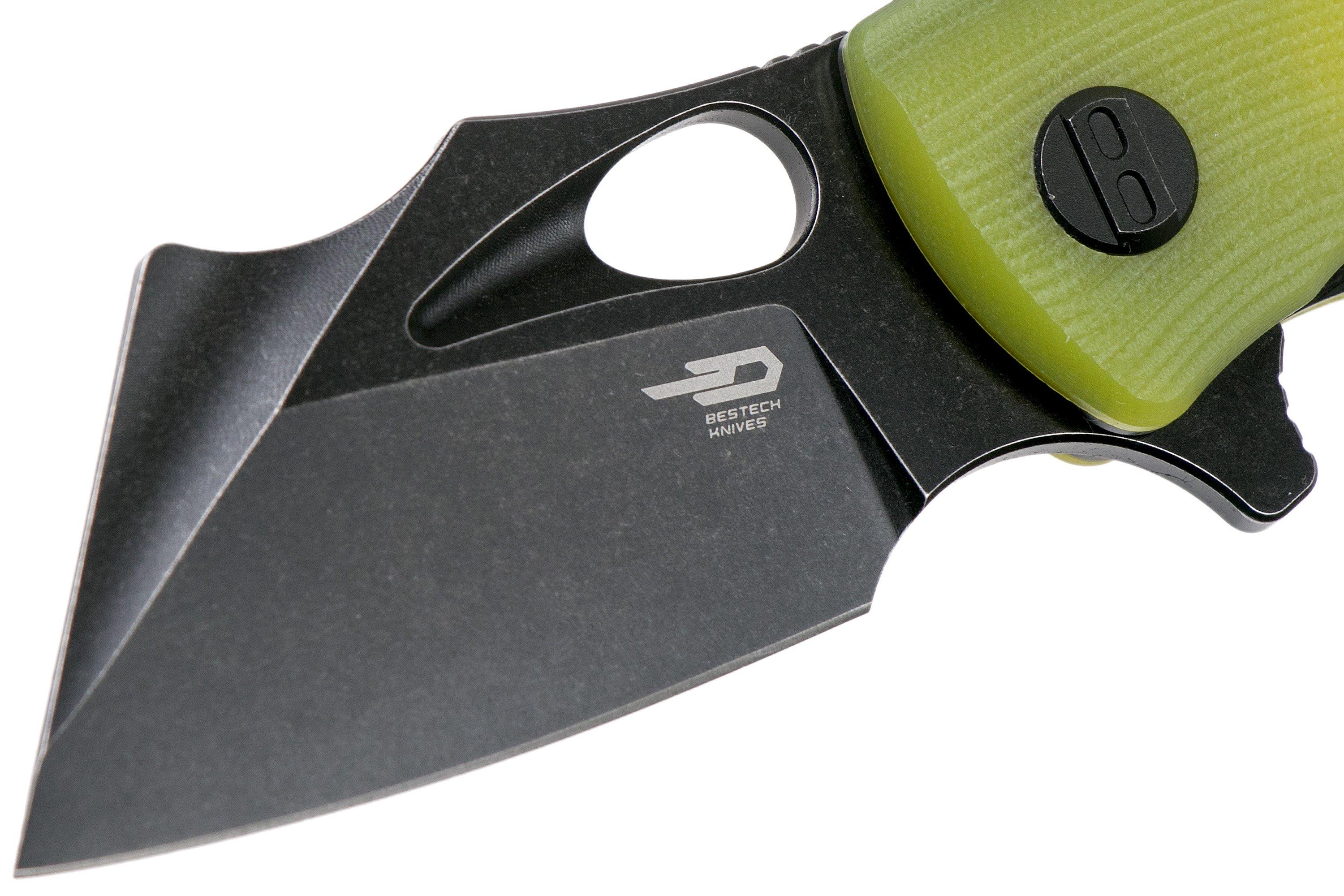 Bestech Lizard BG39F Lime G10, Black Stonewashed navaja | Compras con ...