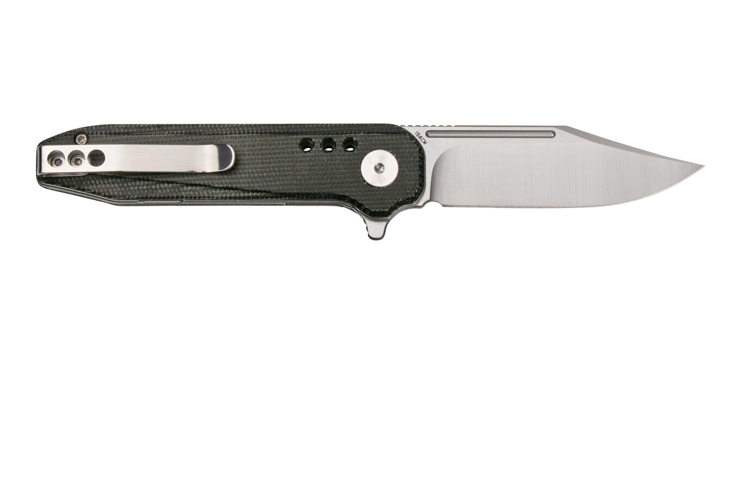 Bestech Syntax BG41D Stonewashed, Black Micarta couteau de poche ...