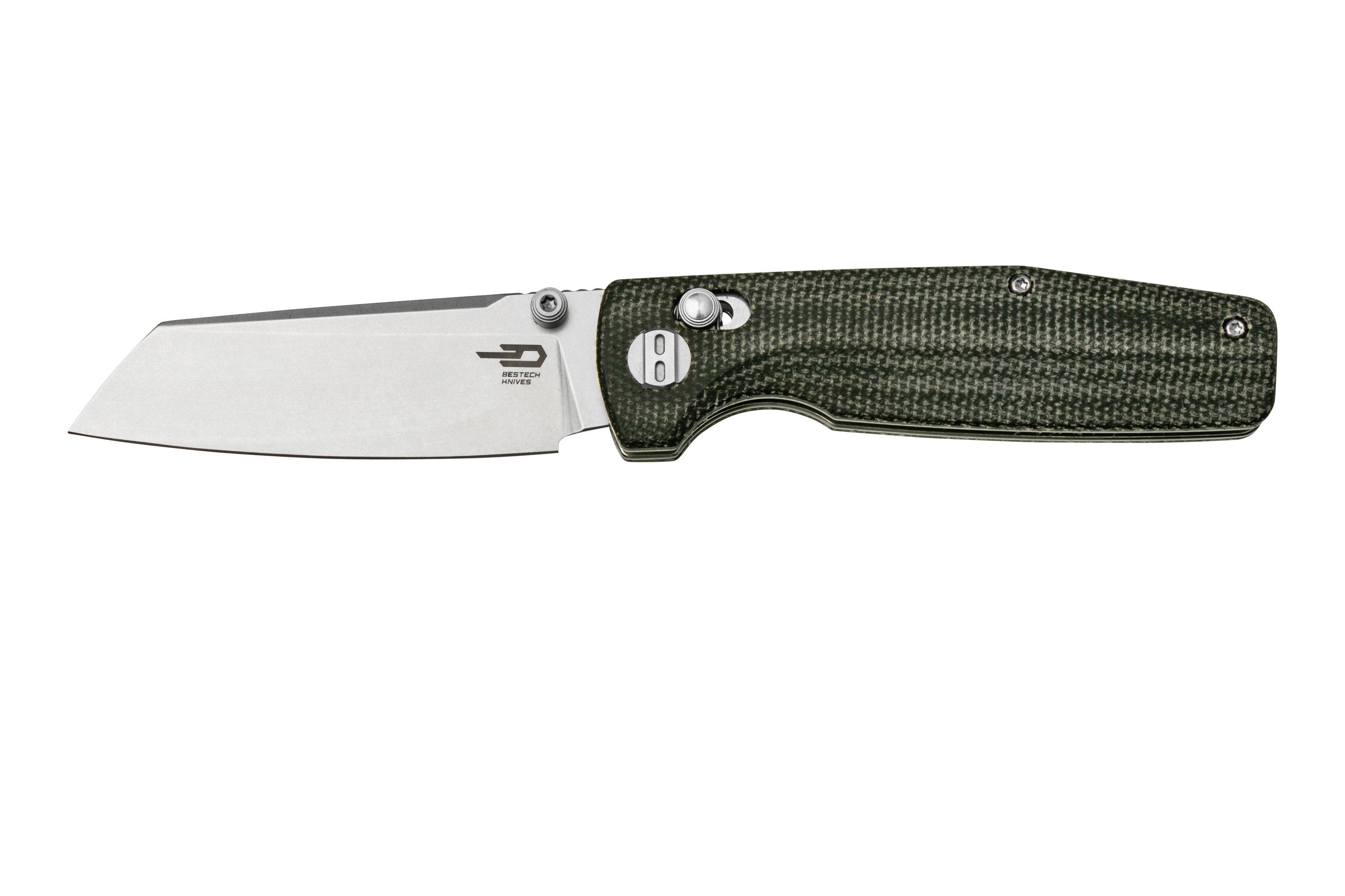 Bestech Slasher BG43A-1 Black Micarta, pocket knife | Advantageously ...