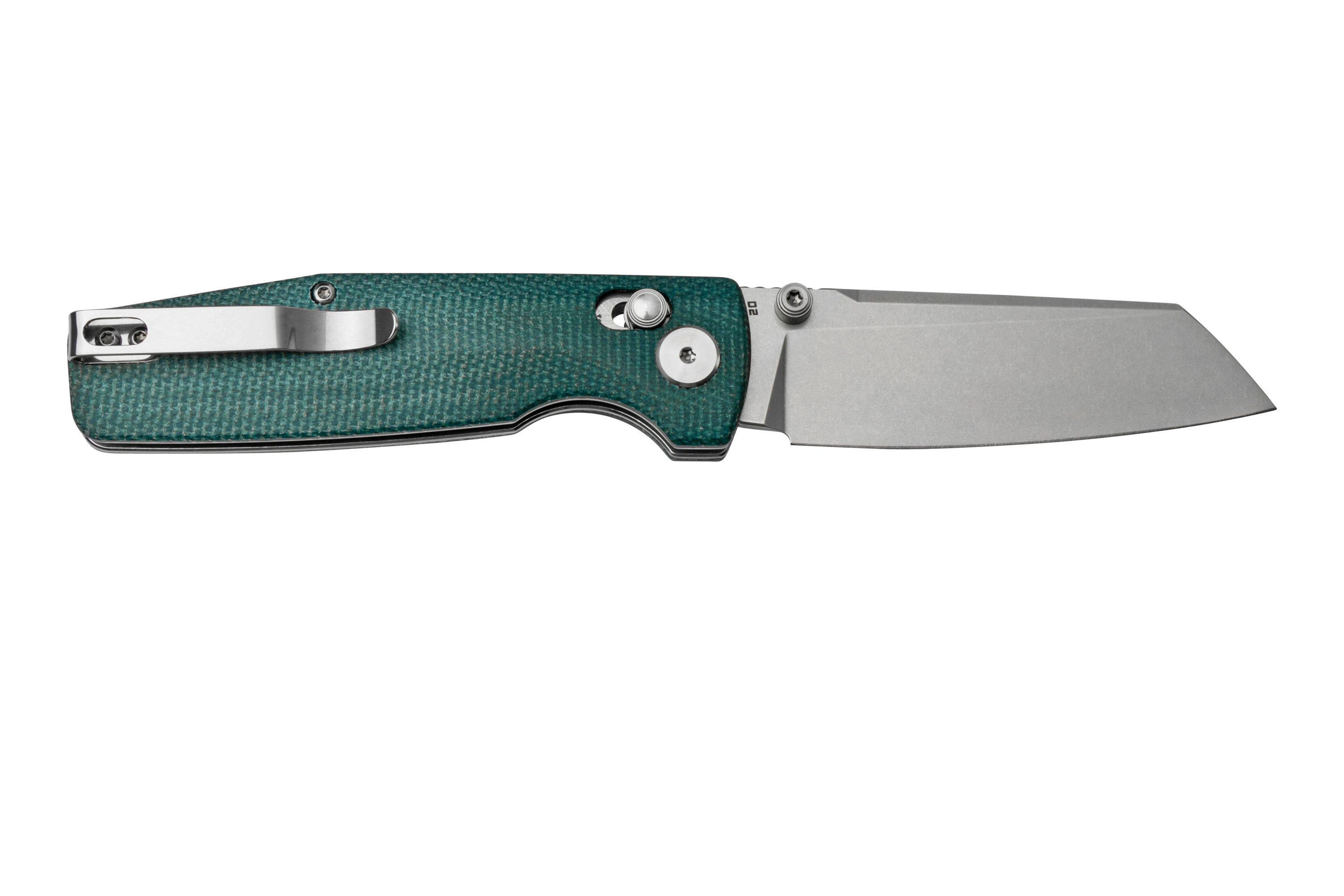 Bestech Slasher BG43C-1 Blue Micarta, pocket knife | Advantageously ...