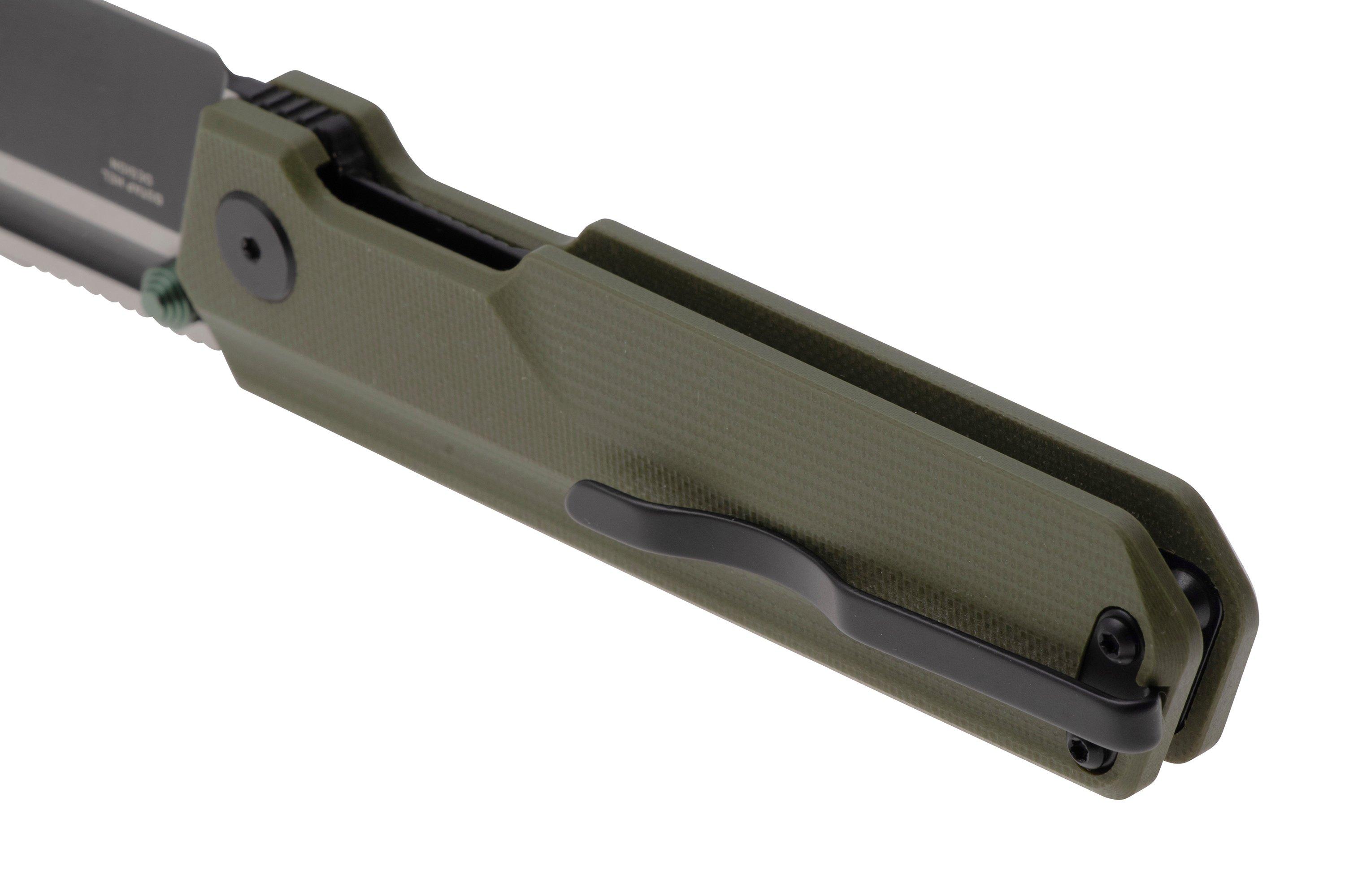 Bestech Tardis BG54C OD Green G10, pocket knife, Ostap Hel design ...