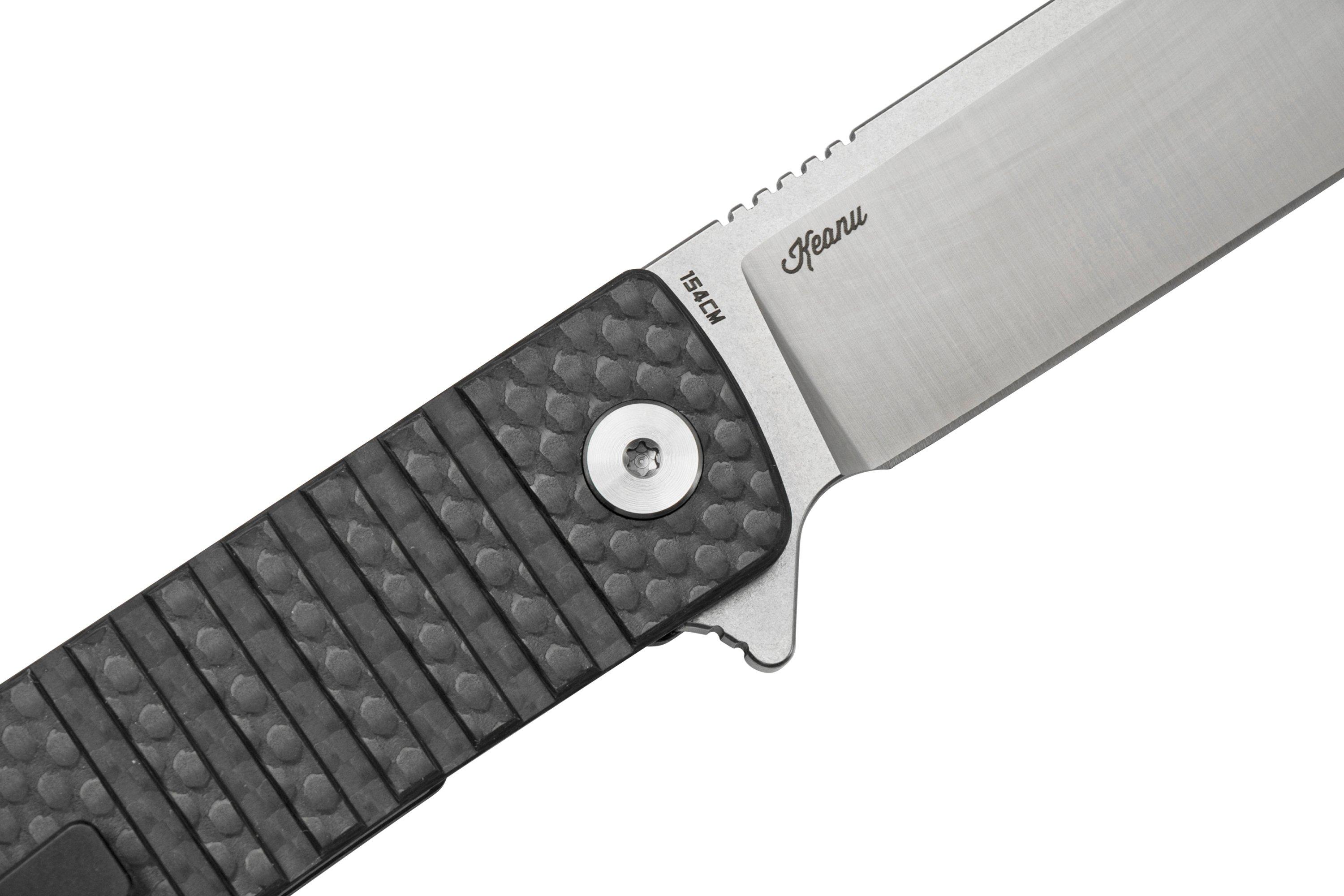 Bestech Titan BL04A Black Carbon Fibre, pocket knife | Advantageously ...