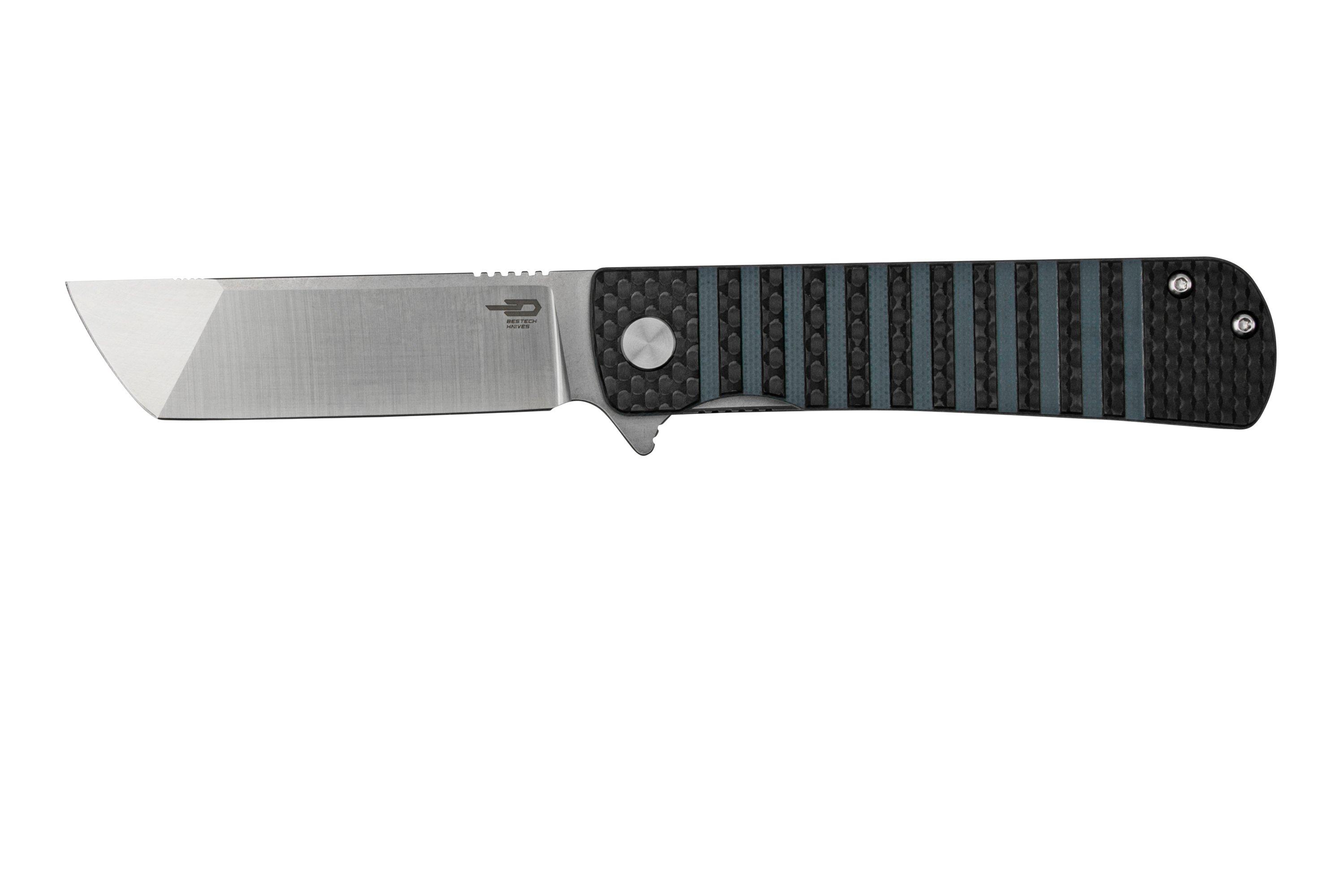 Bestech Titan BL04B Black/Blue Carbon Fiber, Taschenmesser | Günstiger ...